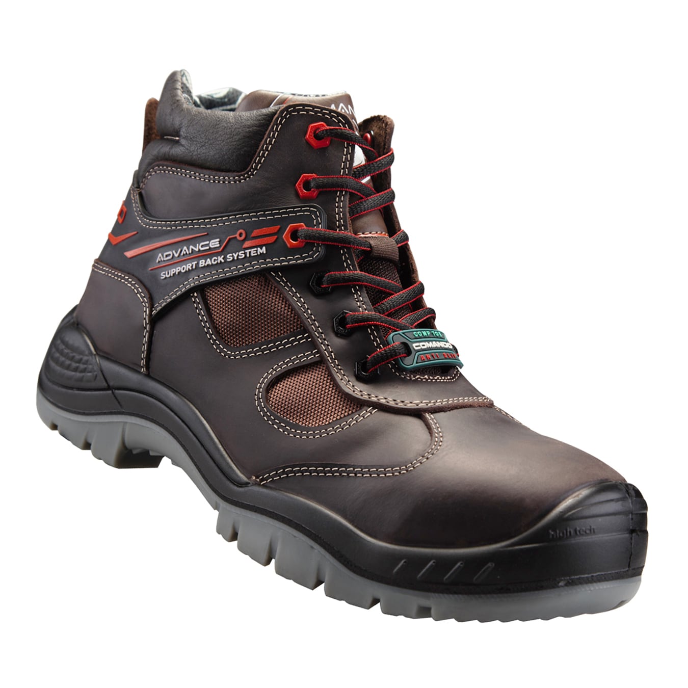 Botas De Trabajo Comando Modelo 1420 Ergonomicas Industriales De Piel ...