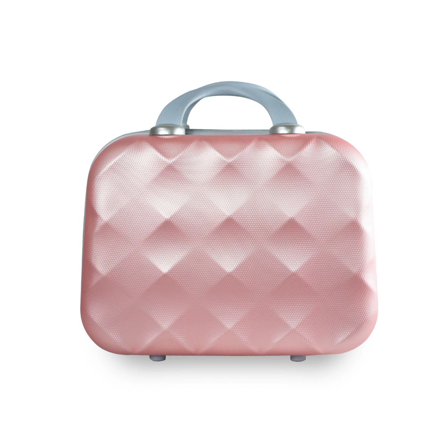 Maleta Neceser De Mano Cosmetiquera De Viaje Color Rosa Gold ...