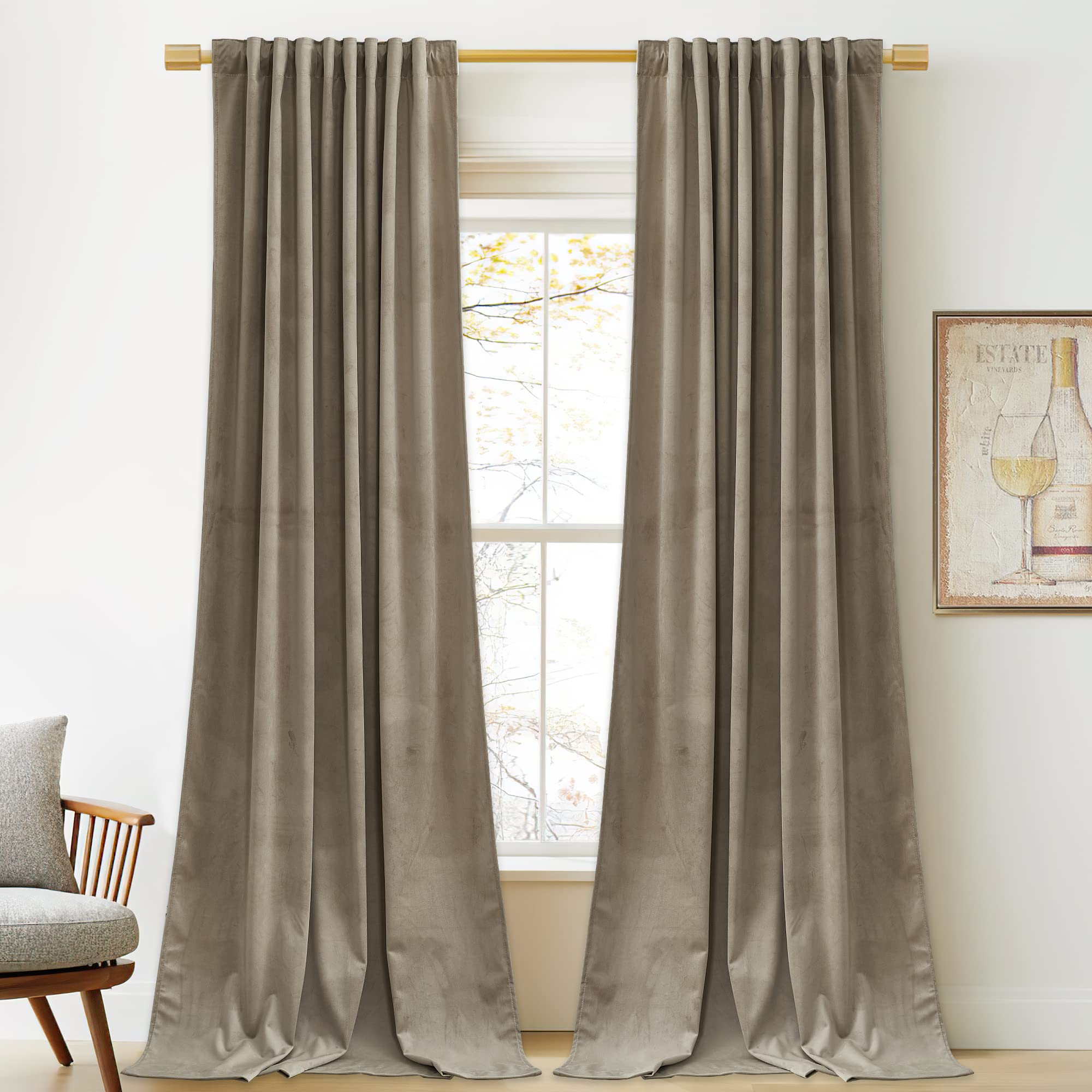 Cortinas Stangh Velvet Camel Beige, 300 X 260 Cm, Extra Largas - Venta Internacional. | Coppel.com