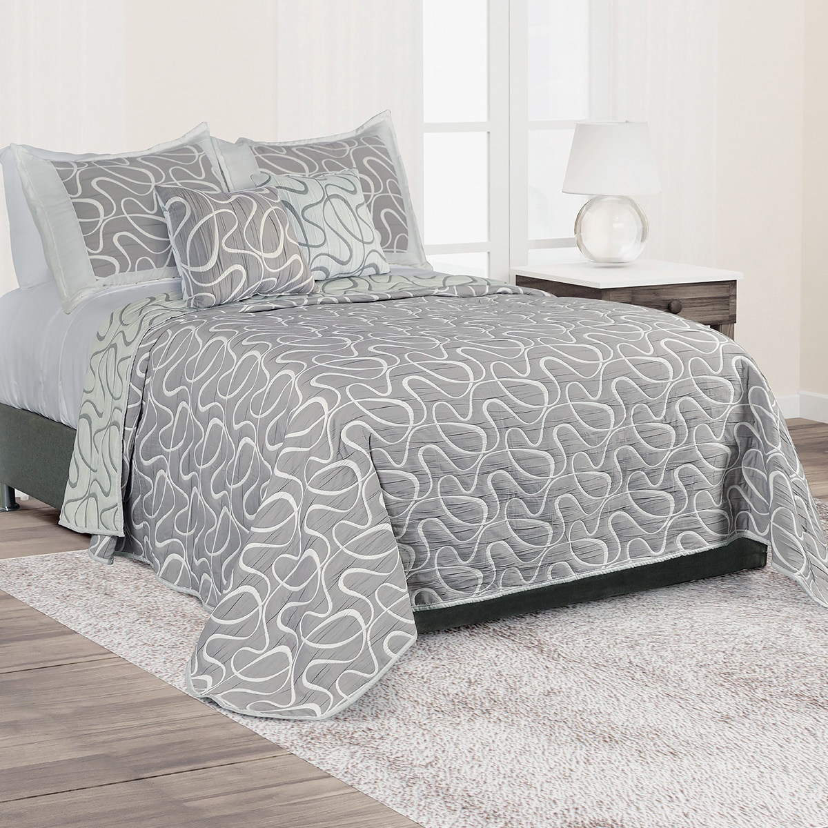 Juego De Colcha Portugal Selene Antón King Size Extra Doble Vista | Coppel.com