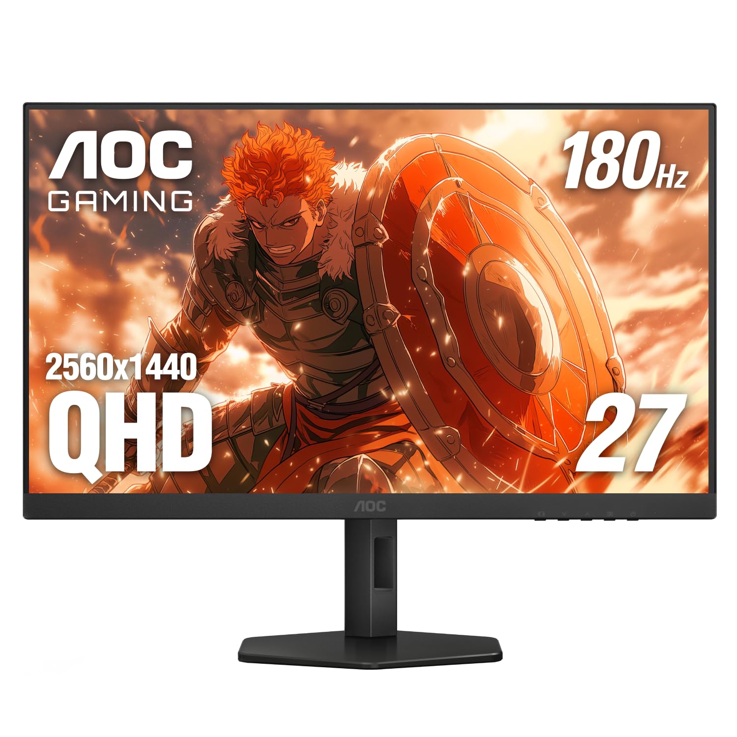 Monitor Aoc Q27g4xn 27 Gaming 2k Qhd 2560 X 1440 180 Hz 1 Ms - Venta Internacional. | Coppel.com