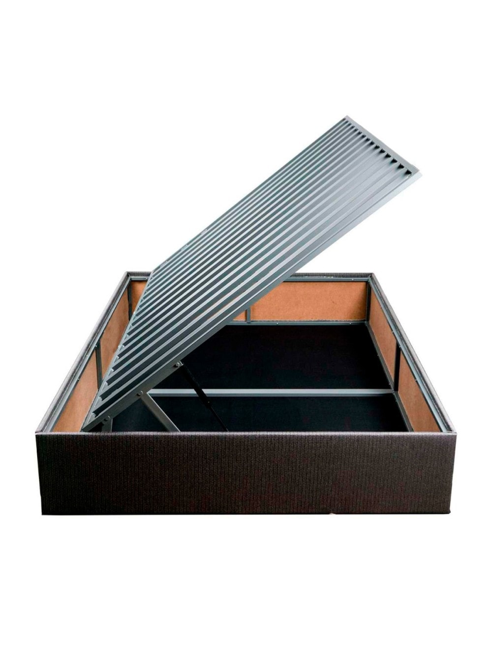 Base De Cama Closet De Acero Gris Queen Size | Coppel.com