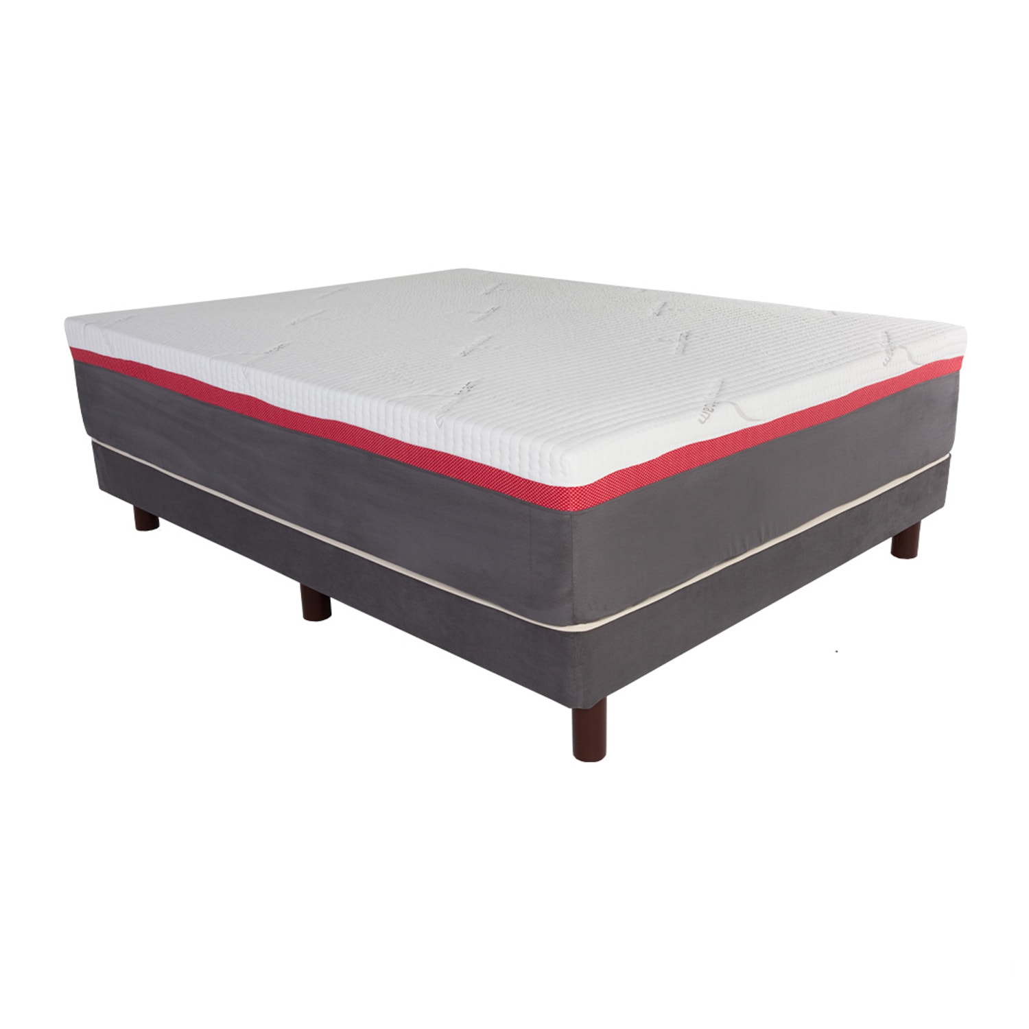 Colchón Great Individual De Memory Foam 7 Cm De Memory Foam Firmeza ...
