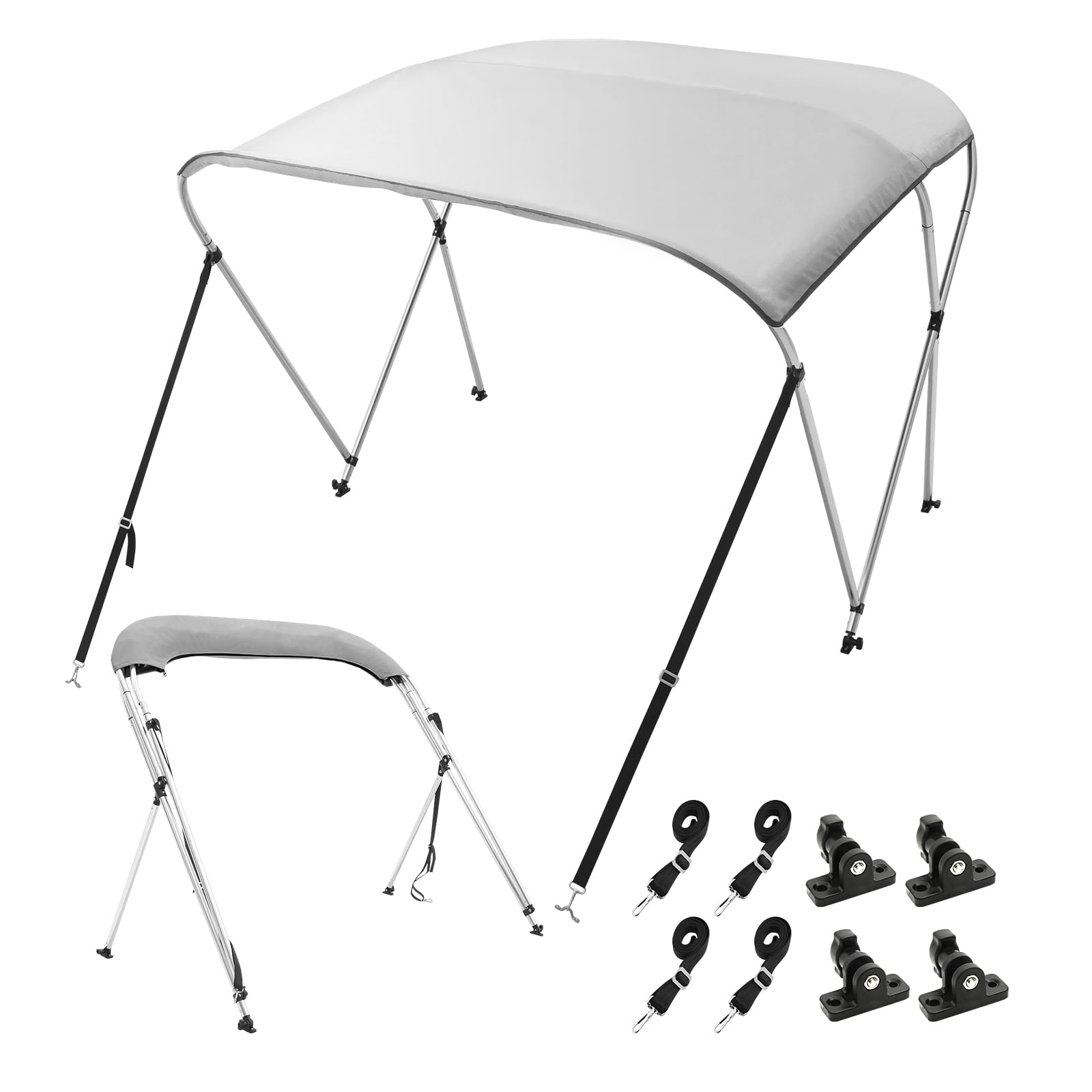 Funda Bimini Top Boat Vevor 3 Bow De 6 Pies X 1,4 M X 1,5-1,7 M - Venta Internacional. | Coppel.com