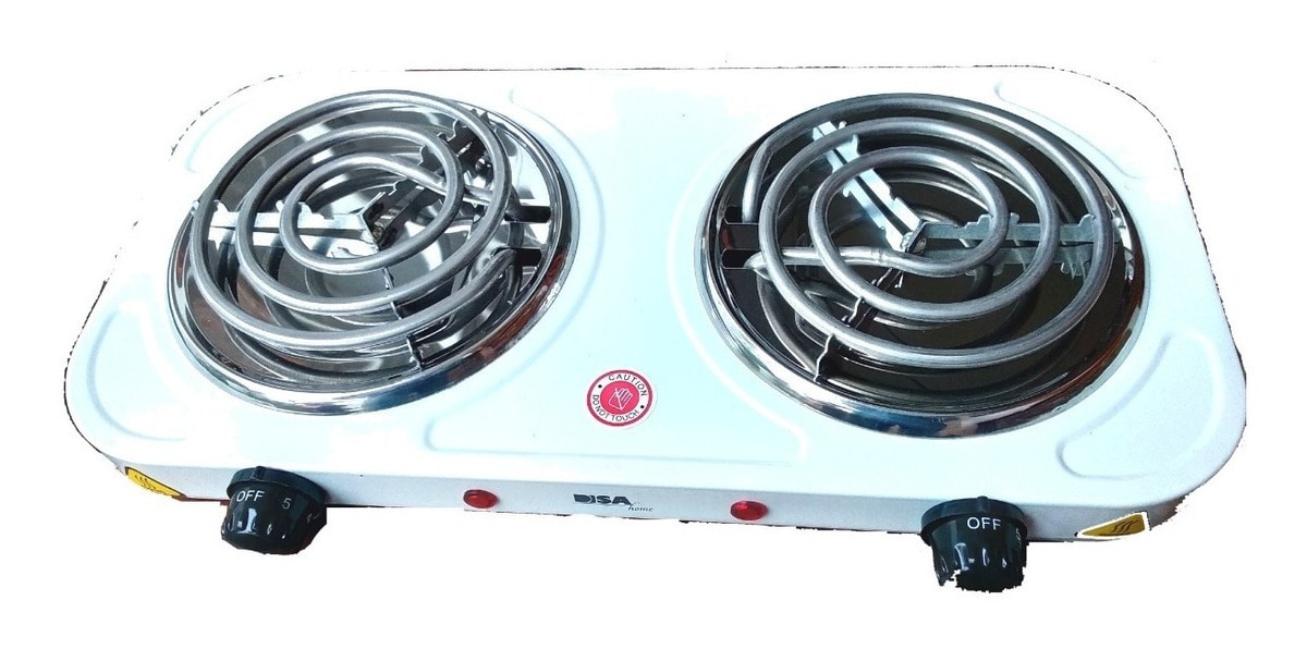 Parrilla Eléctrica De Peltre Disa Home 2 Quemadores | Coppel.com