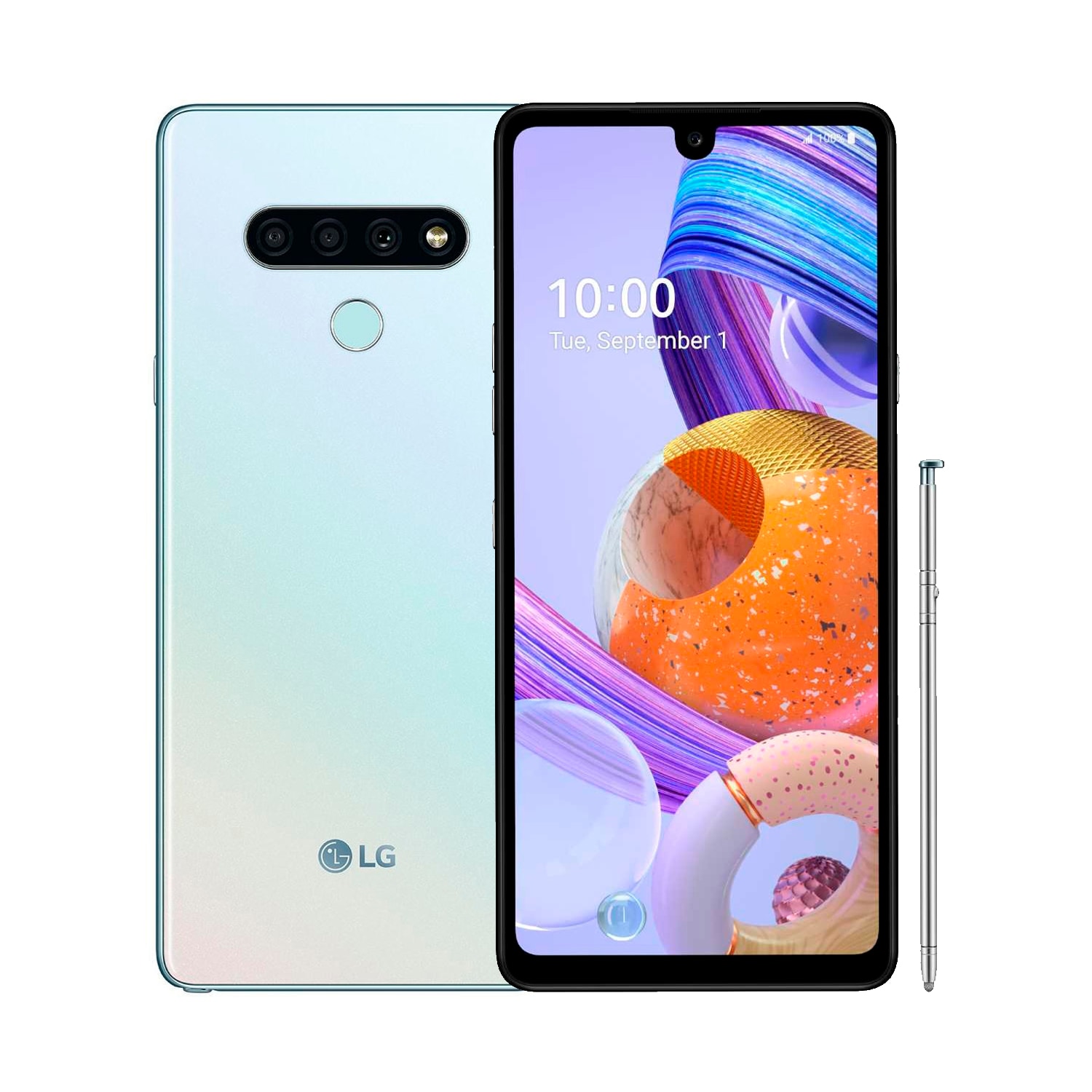 Smartphone Lg K71 4gb 128gb color Blanco | Coppel.com