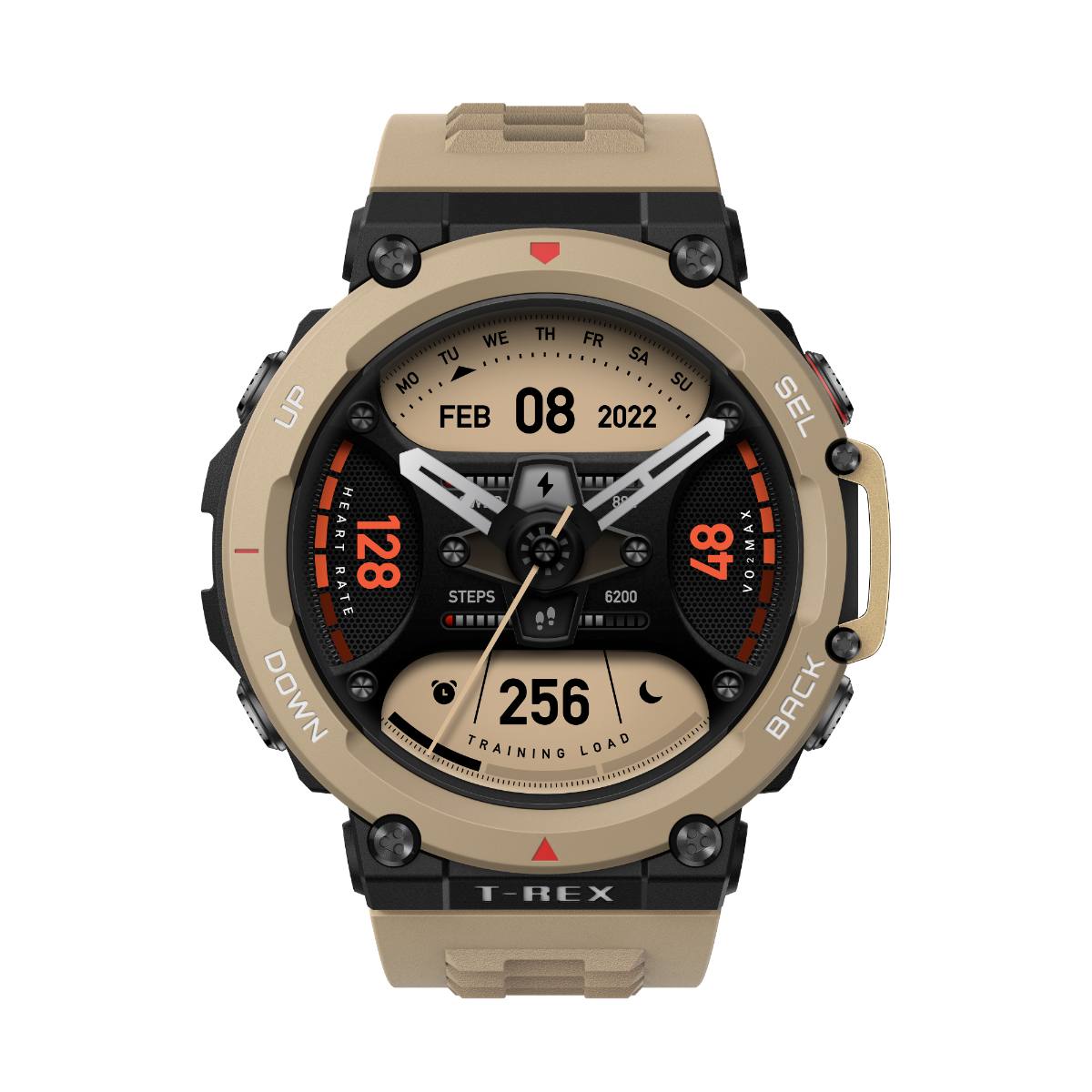 Smartwatch Amazfit T-Rex 2 color Beige | Coppel.com