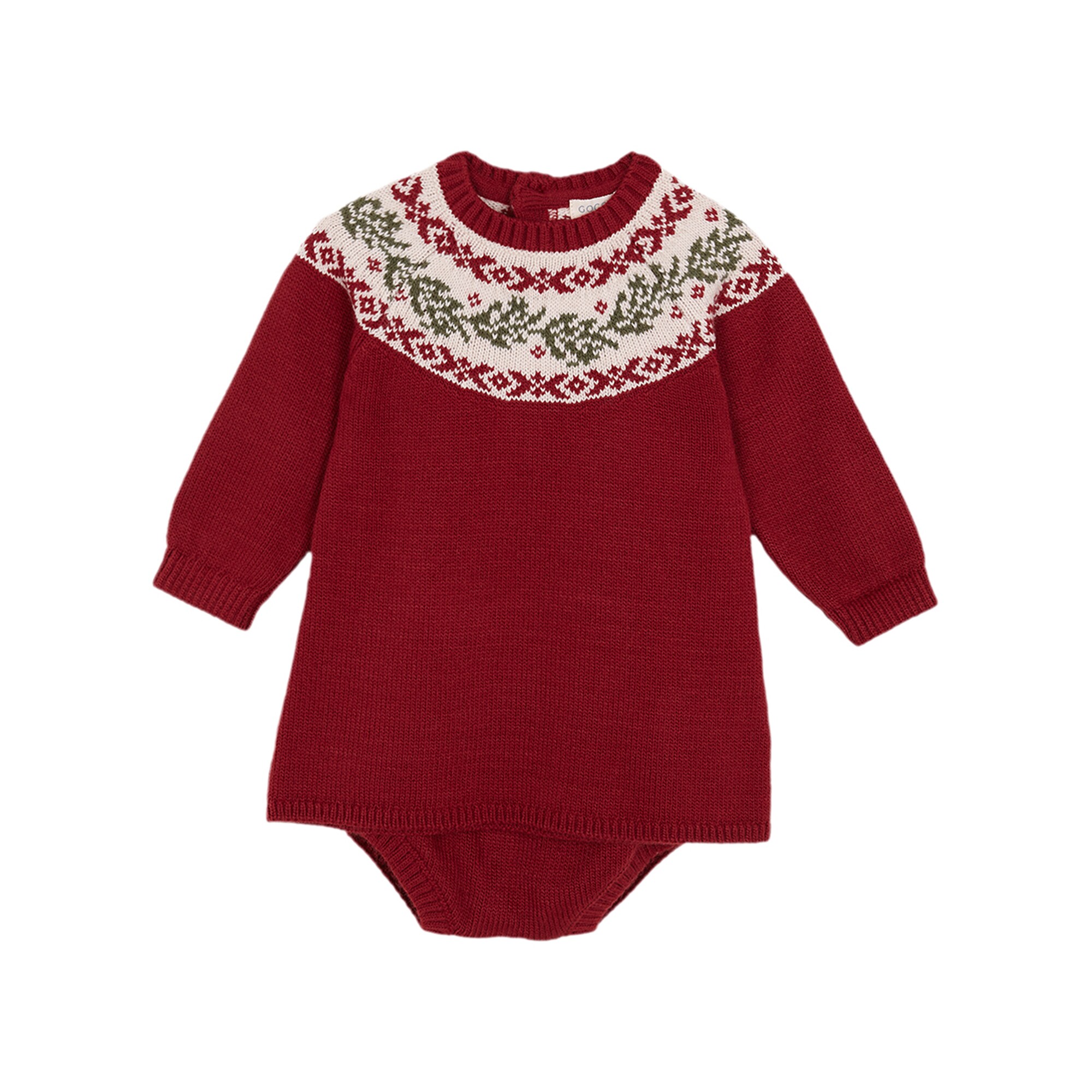 Vestido De Greca Para Bebe Niña Gocco Color Rosa | Coppel.com