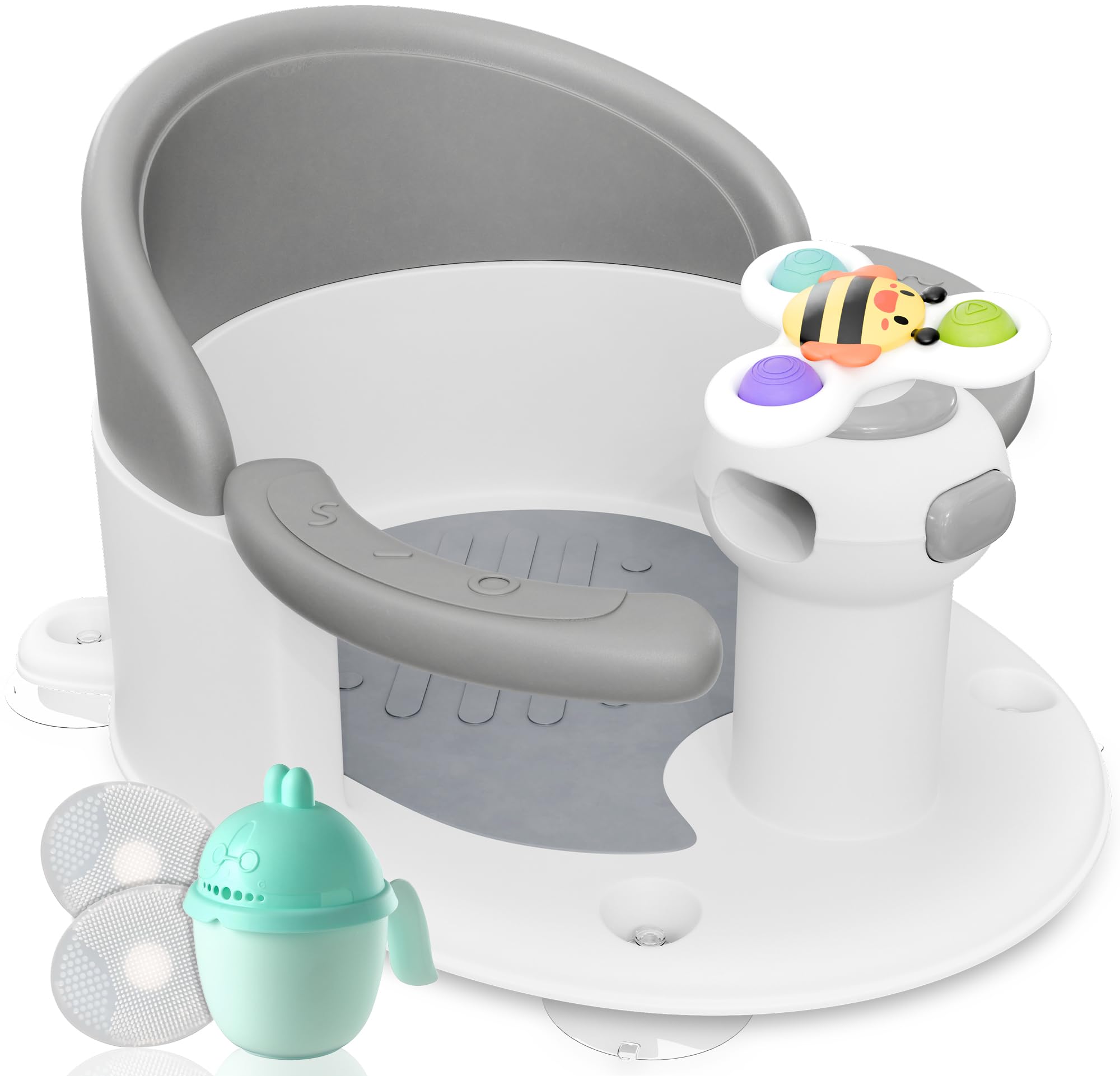 Asiento De Baño Para Bebés Bebeleh™ Para Bebés De 6 Meses En Adelante ...
