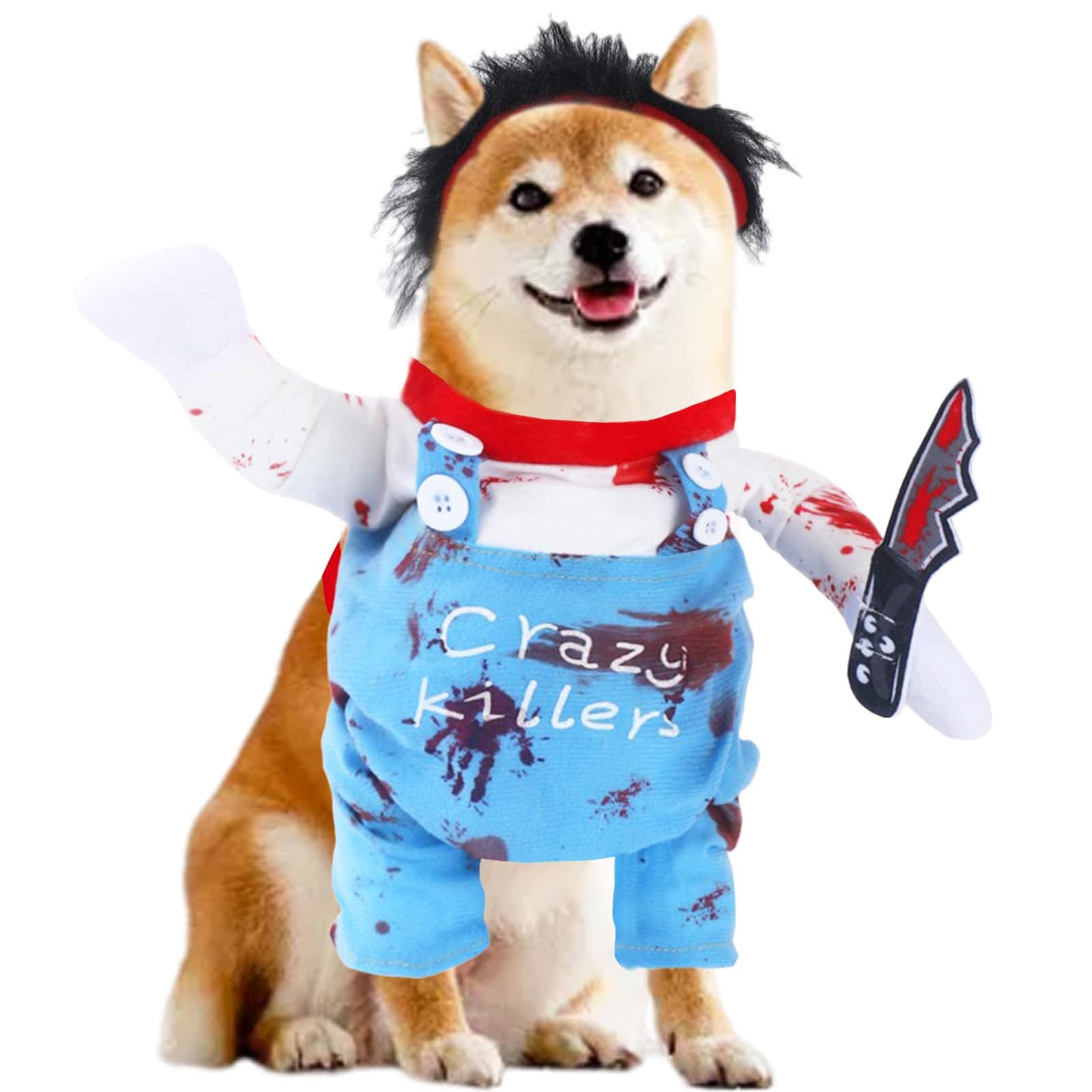 Set De Disfraz De Perro Lapohi Deadly Chucky Cosplay Para Halloween ...