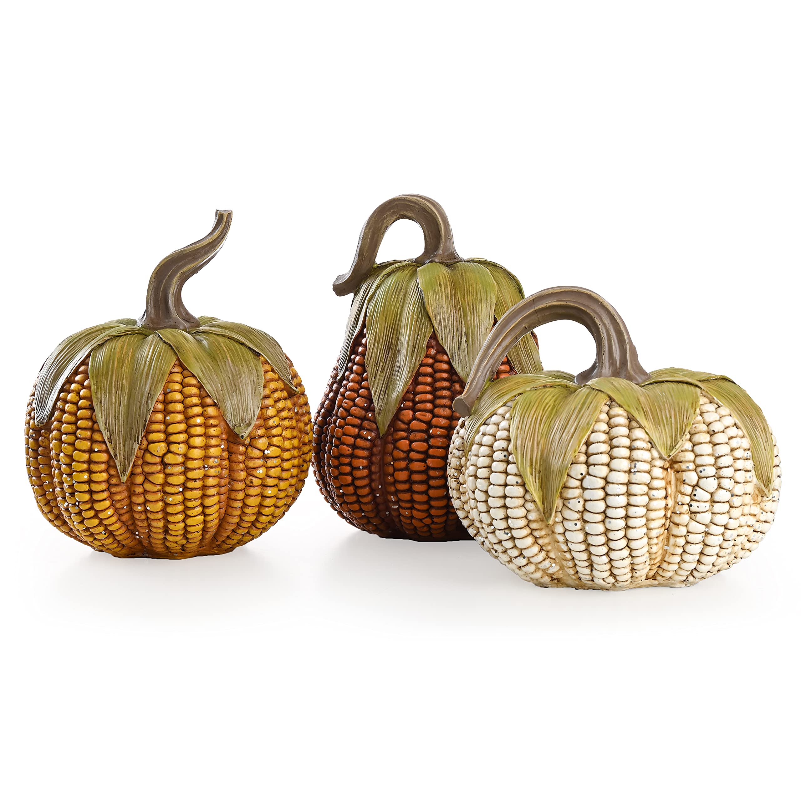 Juego De 3 Calabazas Decorativas Valery Madelyn Fall De Resina 6.3 ...
