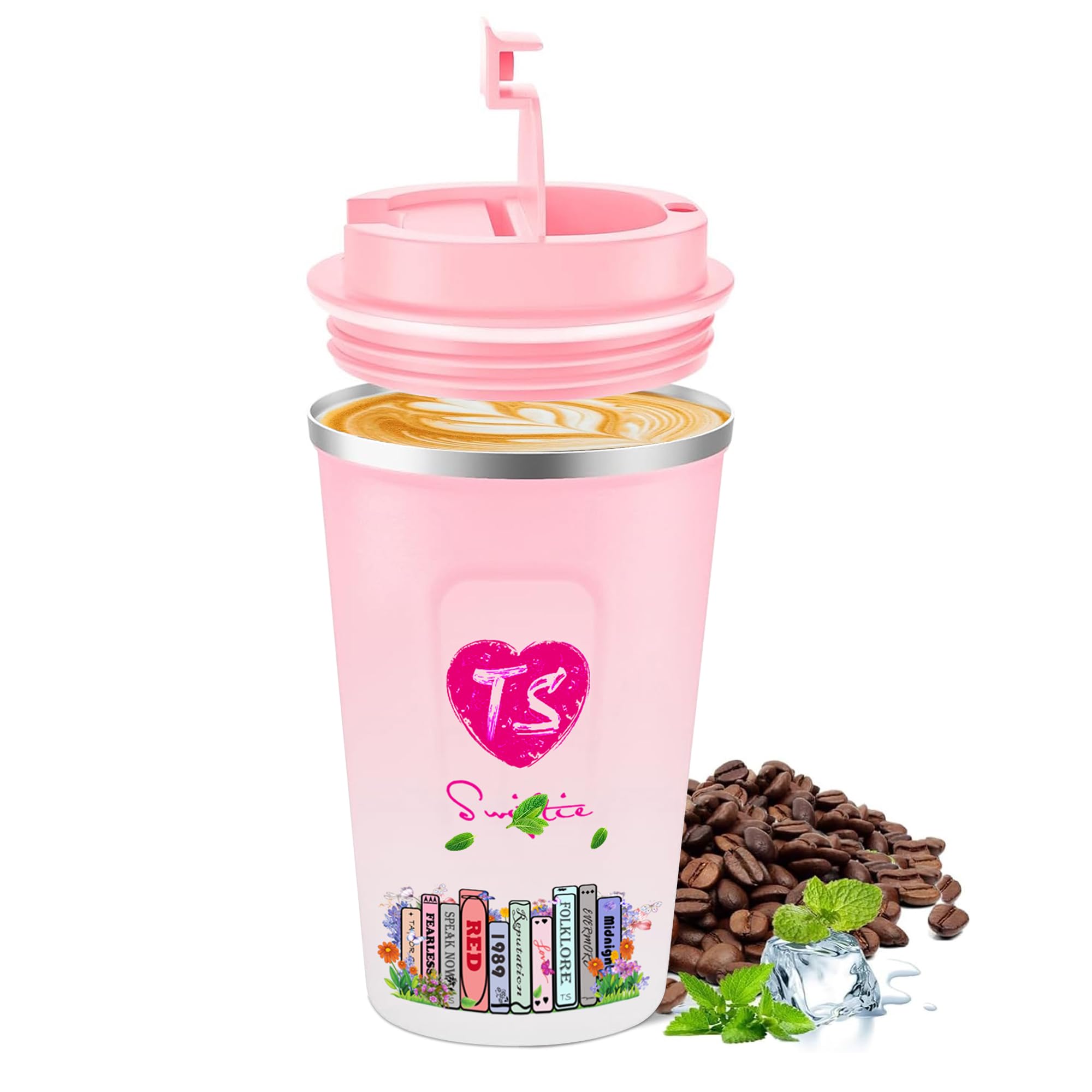 Taza De Café Qutojim Popular En Todo El Mundo Singer Tay|or 500 Ml Rosa ...