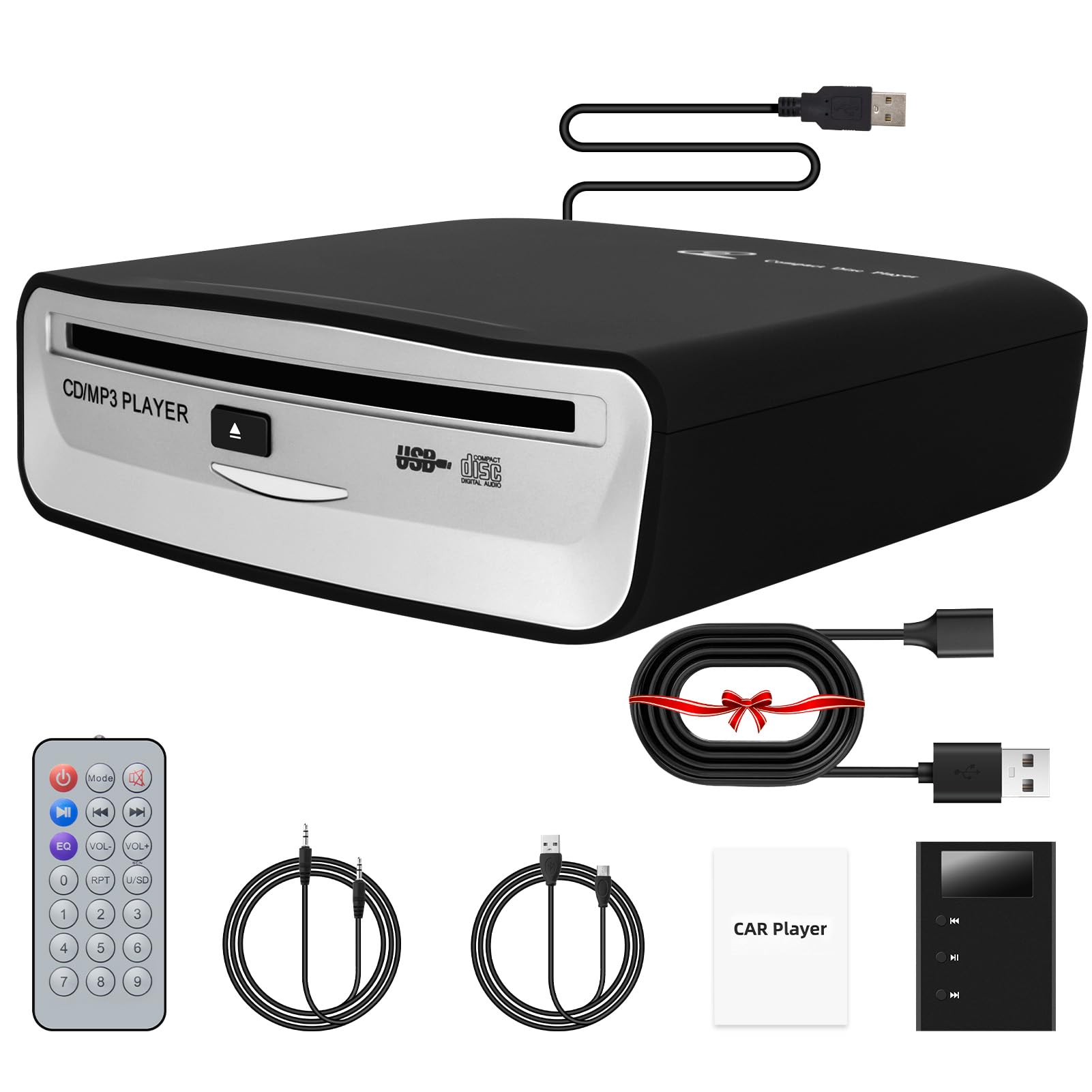 Reproductor De Cd Universal Externo Lehwey Portátil Para Coche - Venta ...