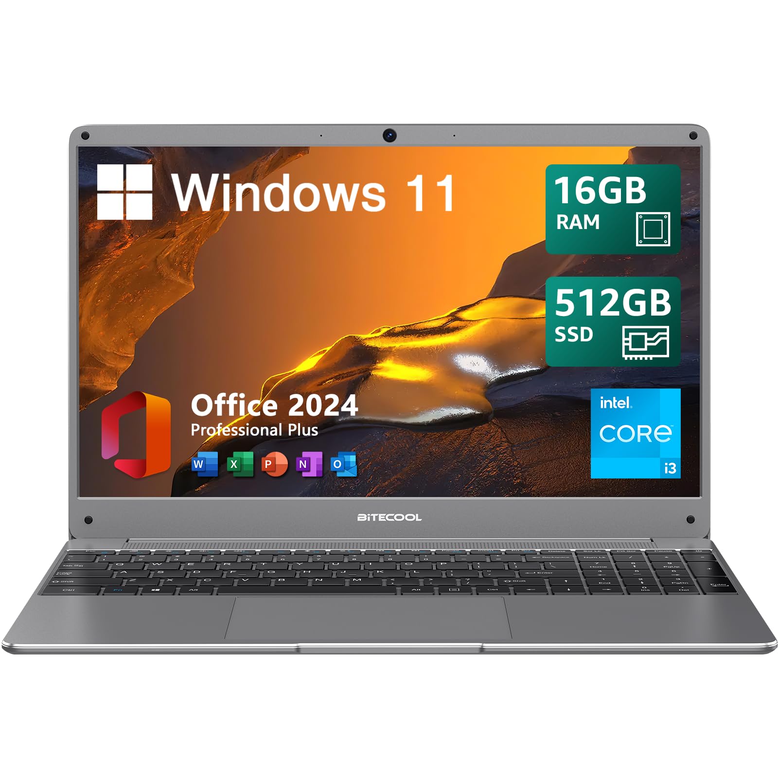 Ordenador Portátil Bitecool 15.6 Windows 11 Intel Core I3-5005u 16 Gb 512 Gb - Venta ...