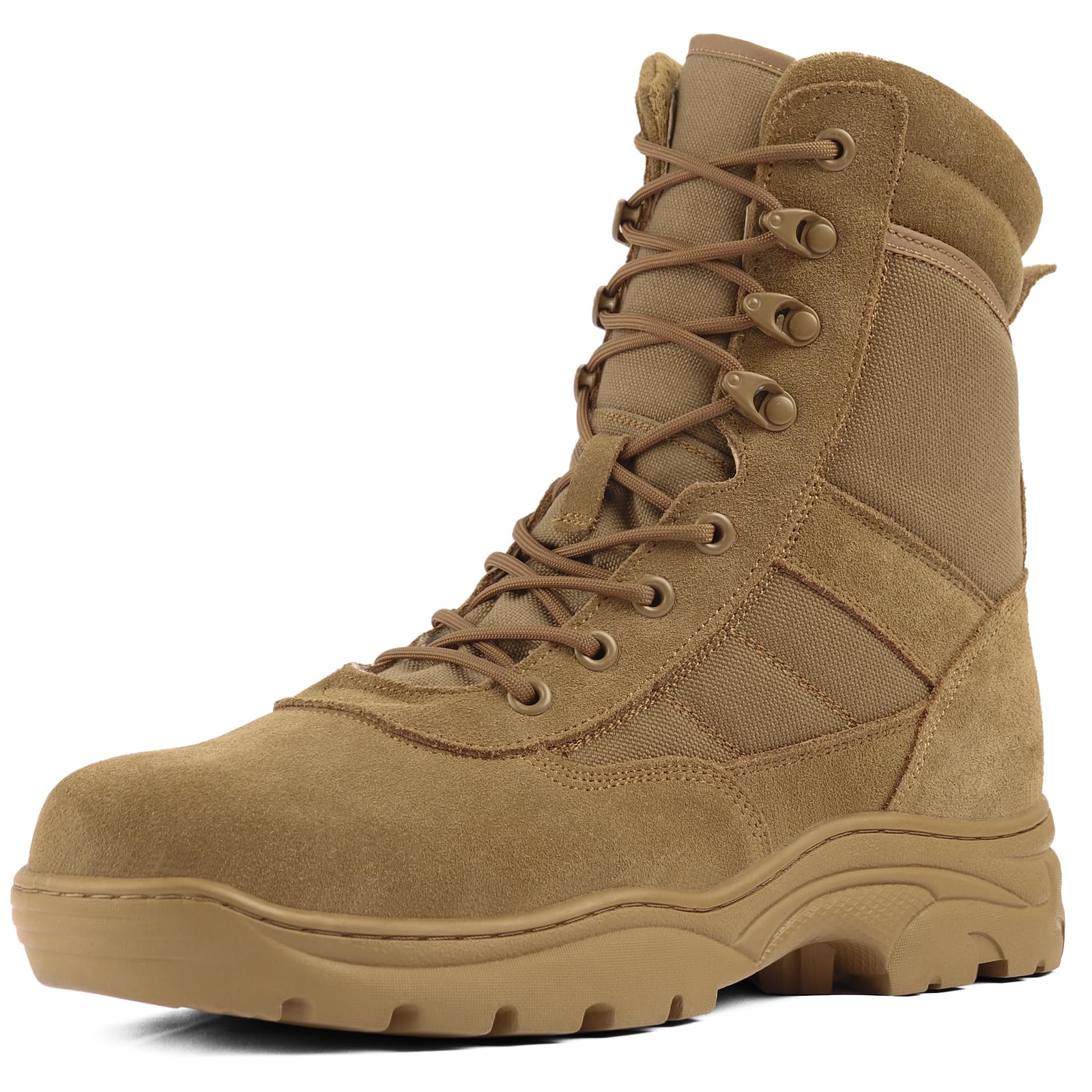 Botas Tácticas Ludey Military Para Hombre Combat Army 39eu Marrón ...