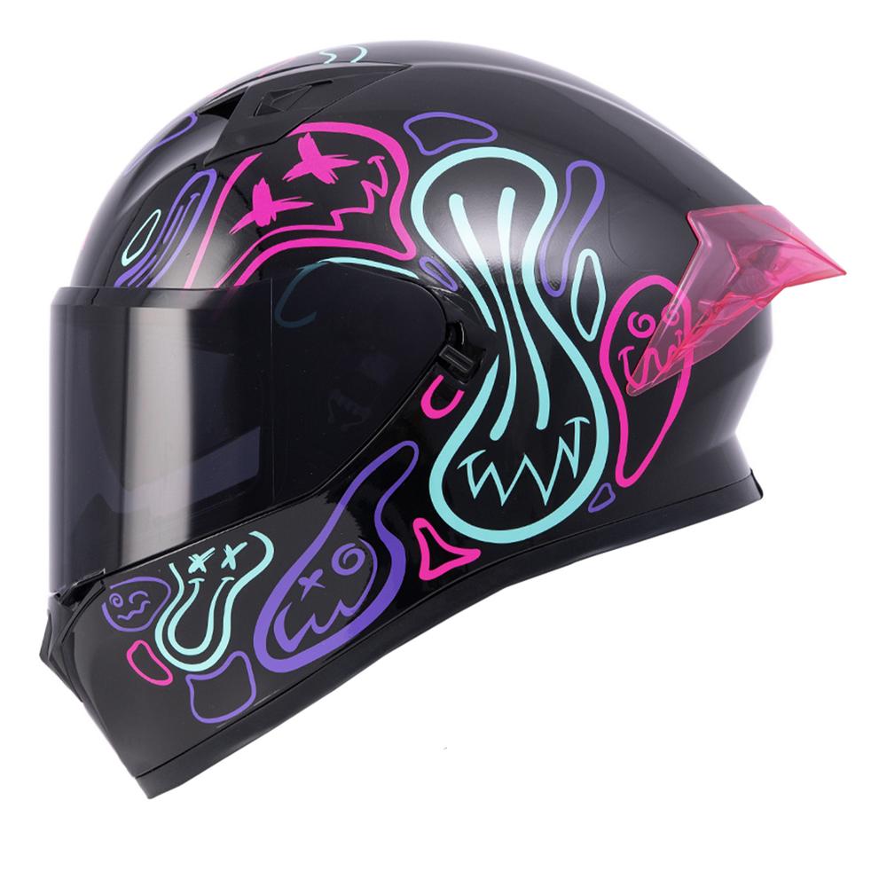 Casco Roda Course Negro Rosa Ghost Mica Humo Cerrado Svs Negro | Coppel.com