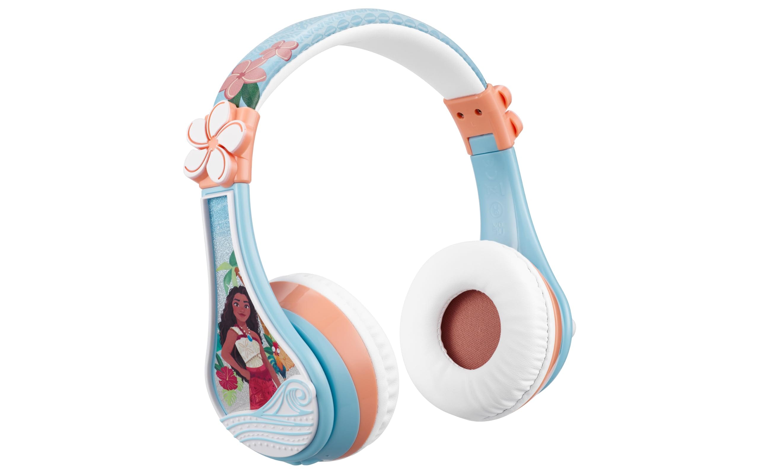 Auriculares Ekids Moana Wireless Con Micrófono Y Cable Auxiliar - Venta ...