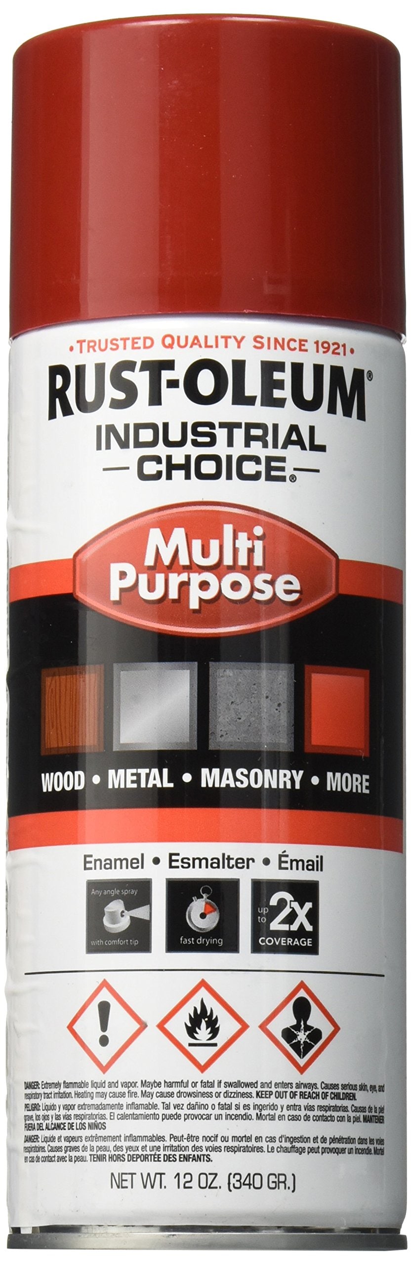 Spray De Pintura Rust-oleum Rojo Brillante Multiusos 340 G - Venta ...