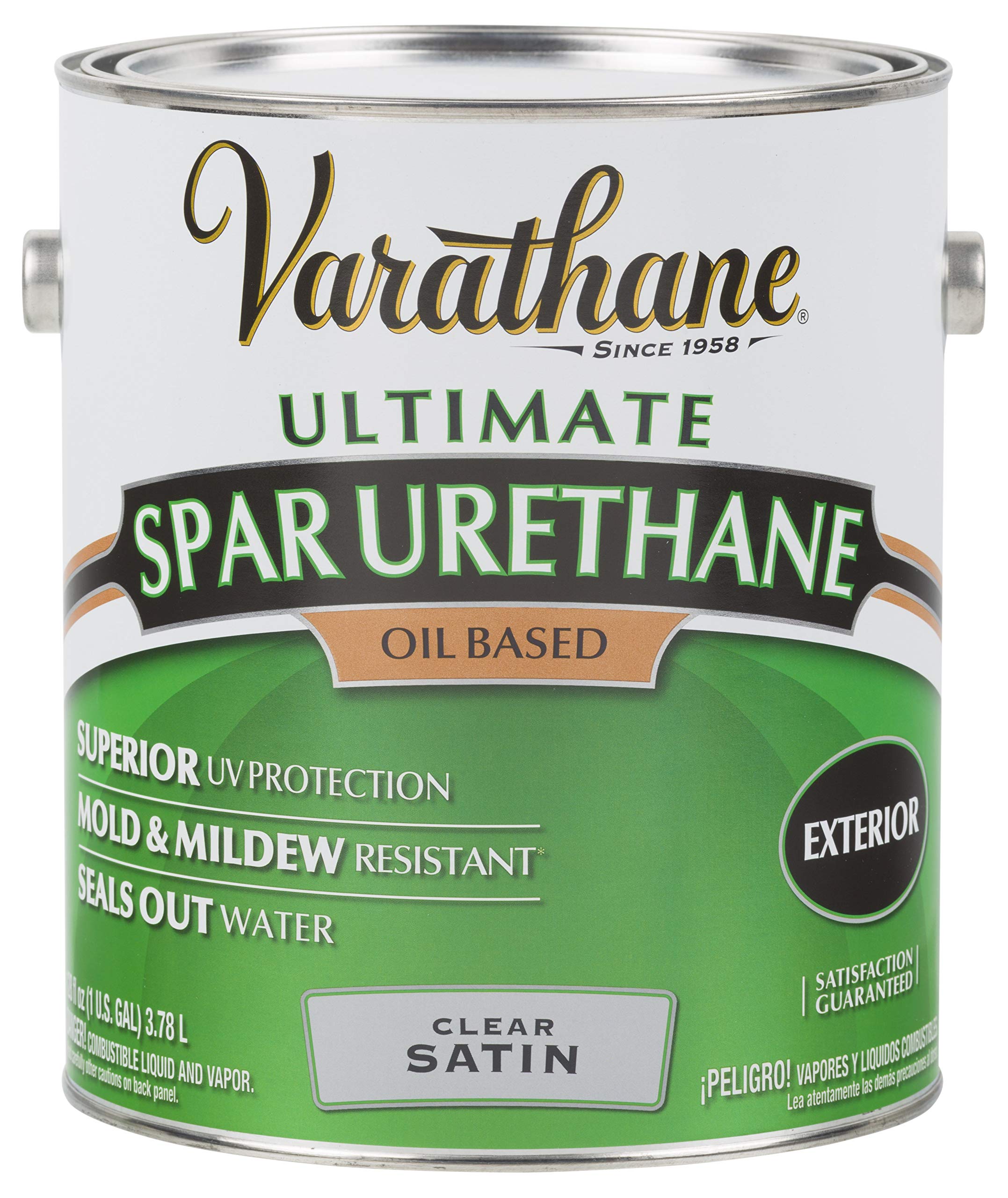 Barniz Doméstico Rust-oleum Varathane Transparente Satinado A Base De ...