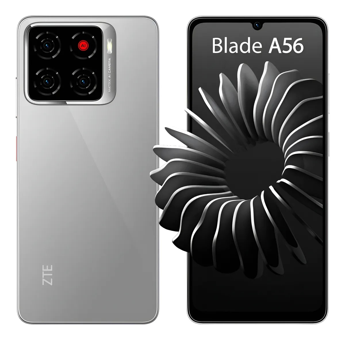 Celular Zte Blade A56 Smartphone Gris 128 Gb + 4gb Ram | Coppel.com