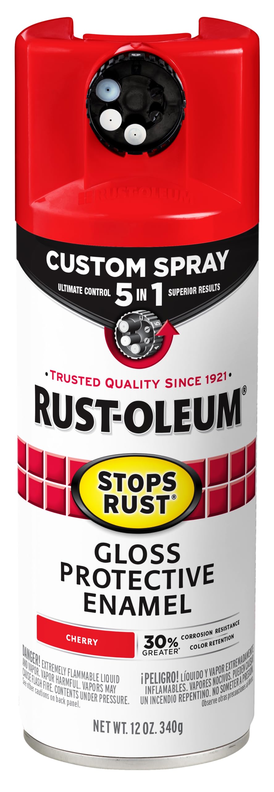 Pintura Rust-oleum Stops Rust En Spray Personalizado 340 G Cereza - Venta Internacional ...