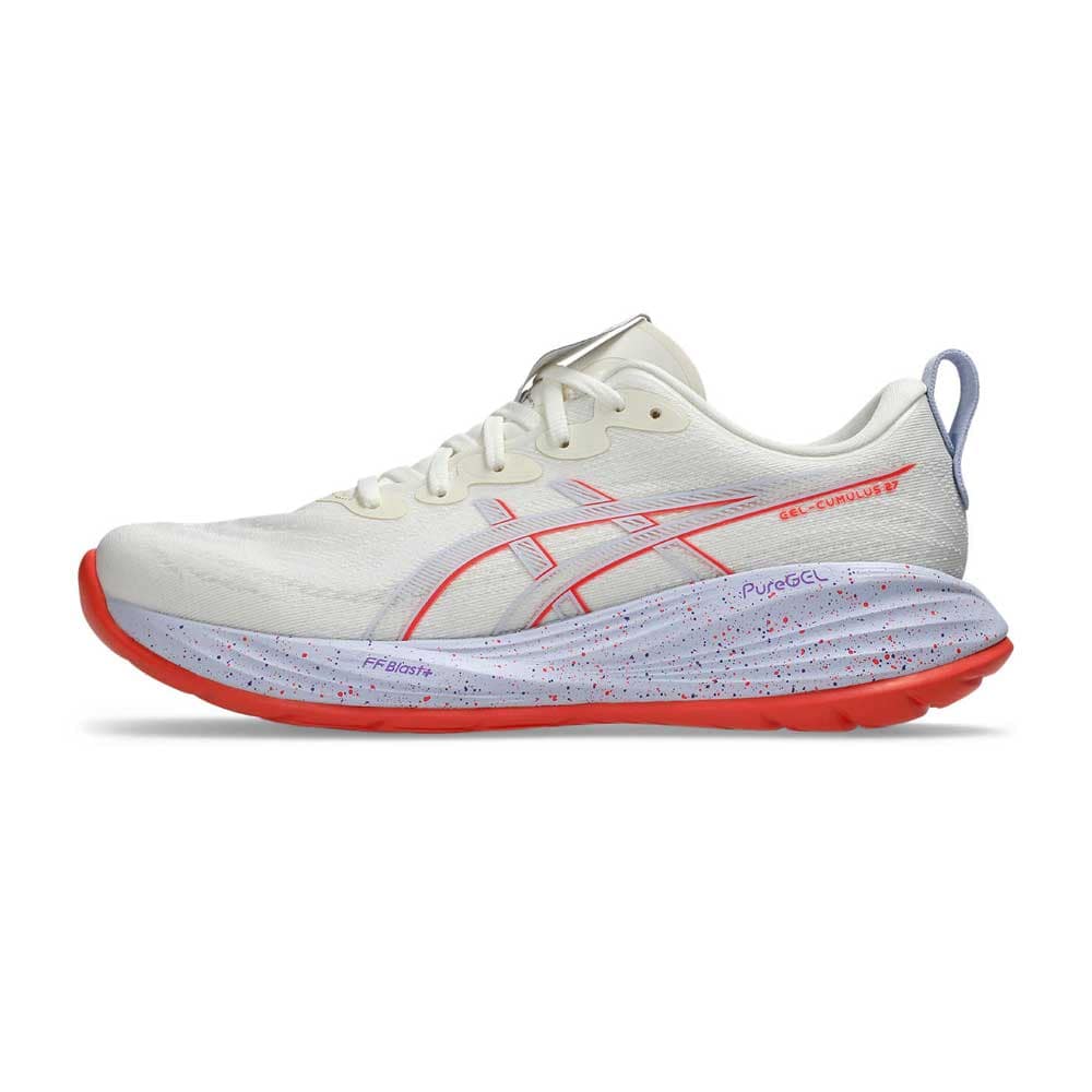 Tenis Asics Para Hombre Cumulus 27 Tokyo Blanco-morado | Coppel.com