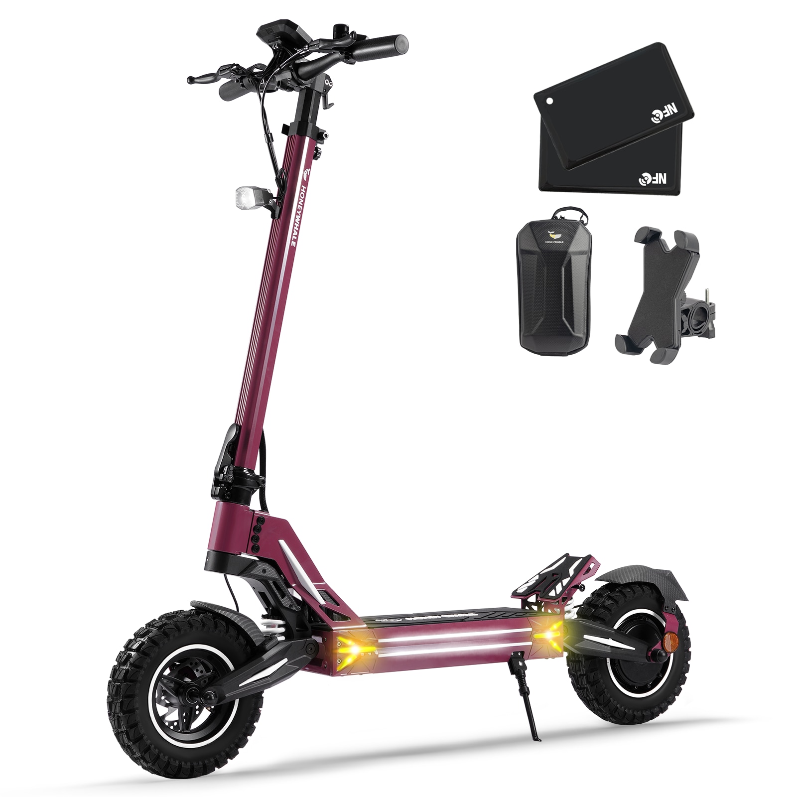 Scooter Eléctrico Honey Whale G3 Pro Rojo | Coppel.com