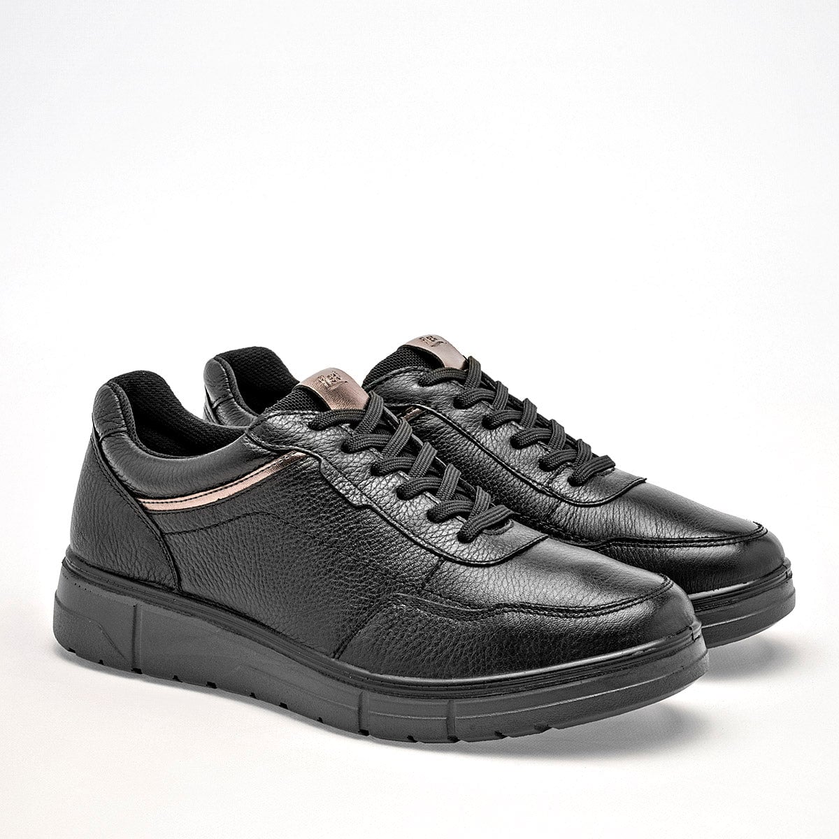 Tenis Urbano Flexi Negro Dama | Coppel.com