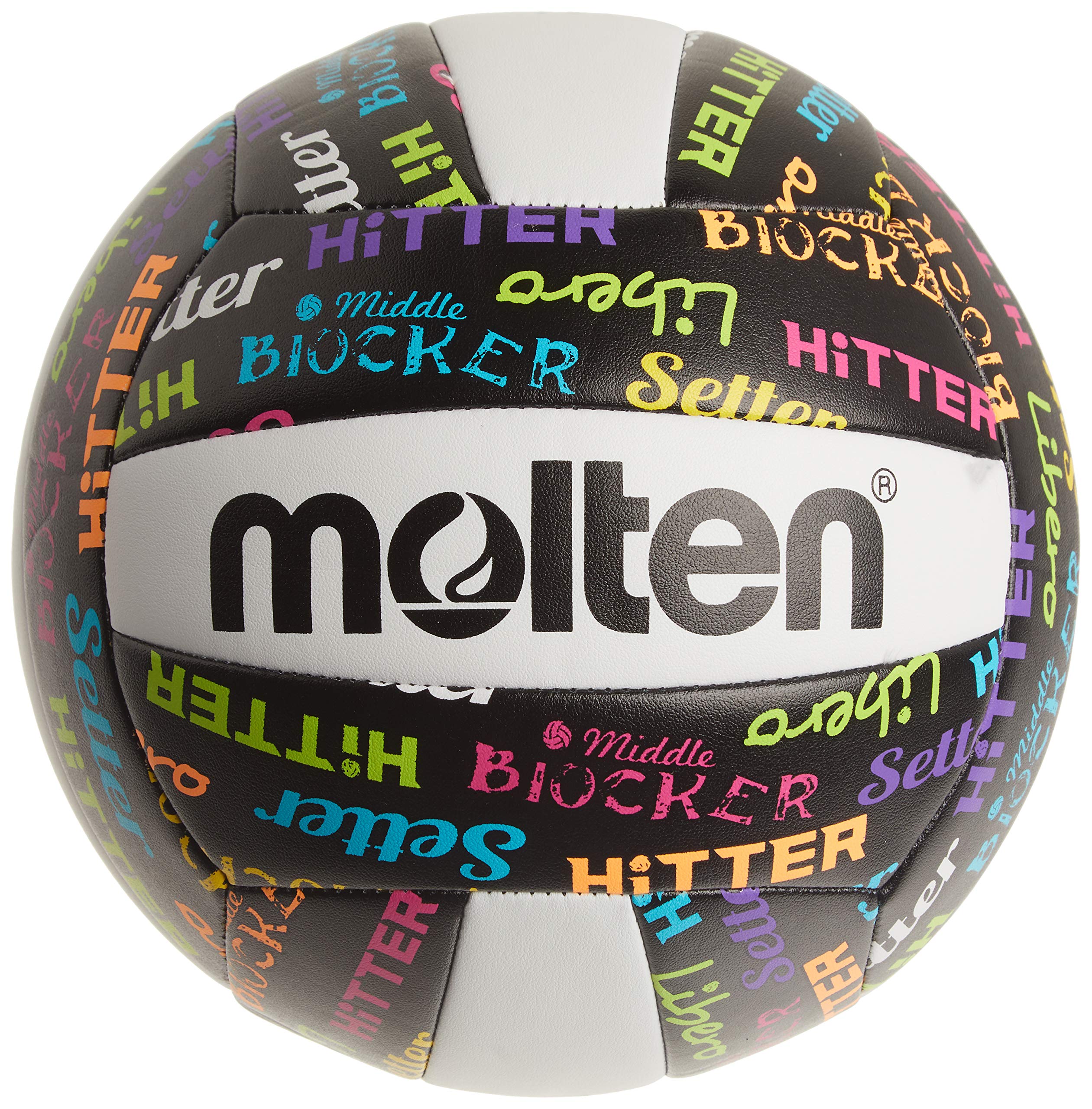 Voleibol Molten Ms500-vbp Recreativo Oficial Negro/neón - Venta ...
