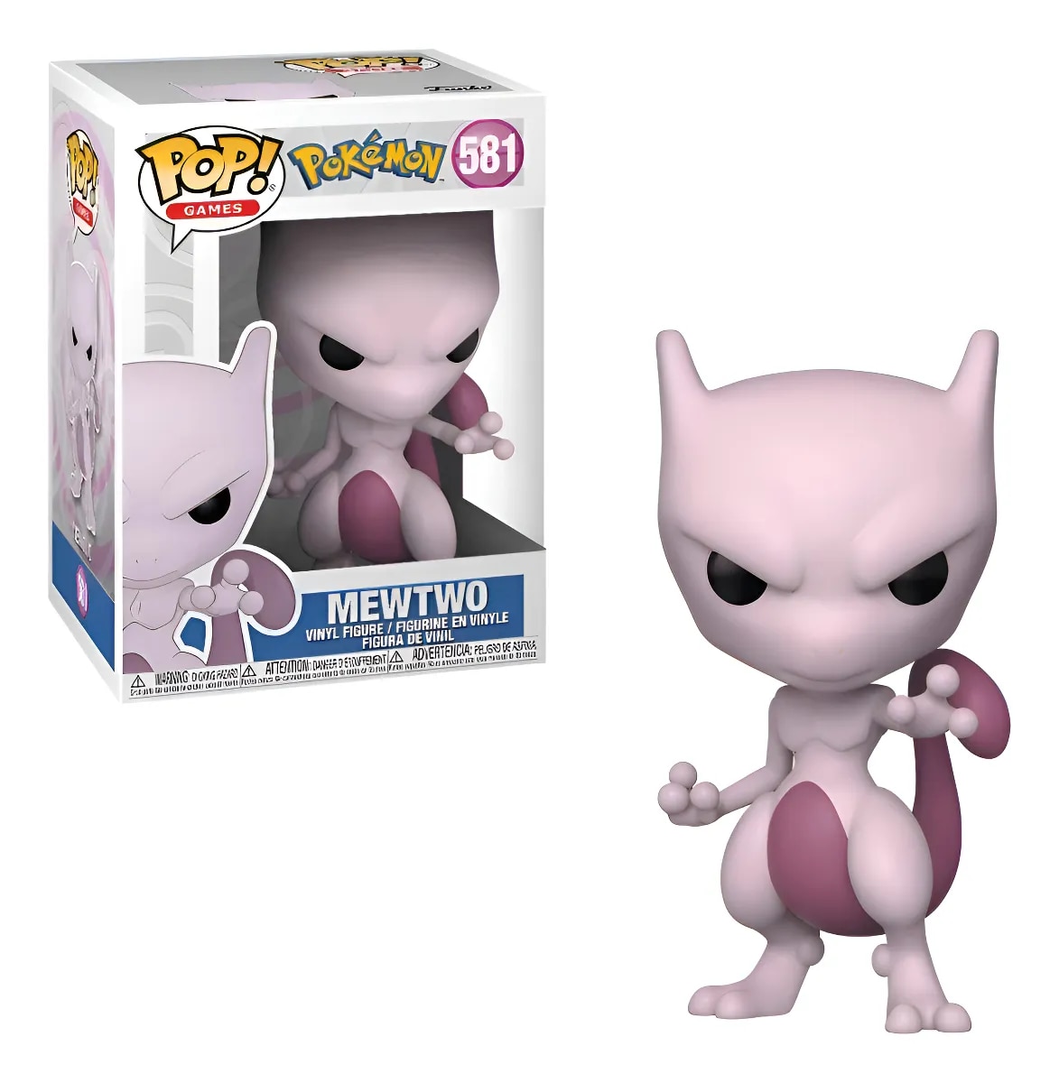 Funko Pop Games Pokemon Mewtwo Flocked Sdcc 2020 Exclusivo | Coppel.com