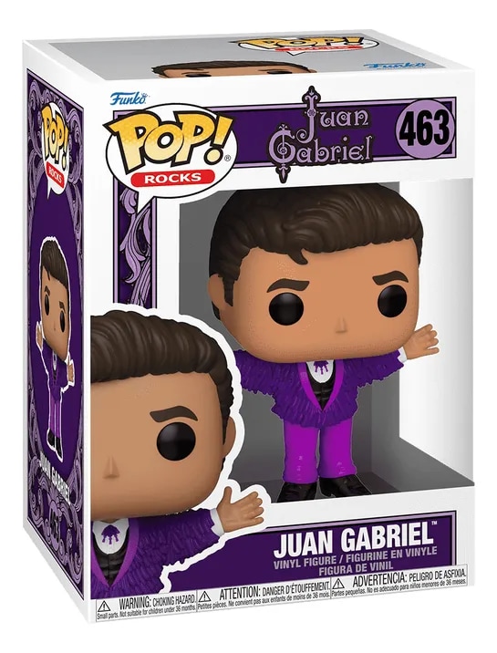 Funko Pop! Rocks- Juan Gabriel Atuendo Morado | Coppel.com