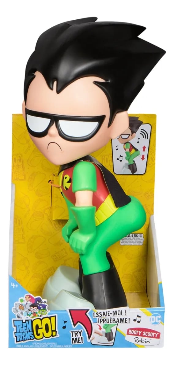 Figura De Acción Booty Scooty Robin Teen Titans Go! | Coppel.com