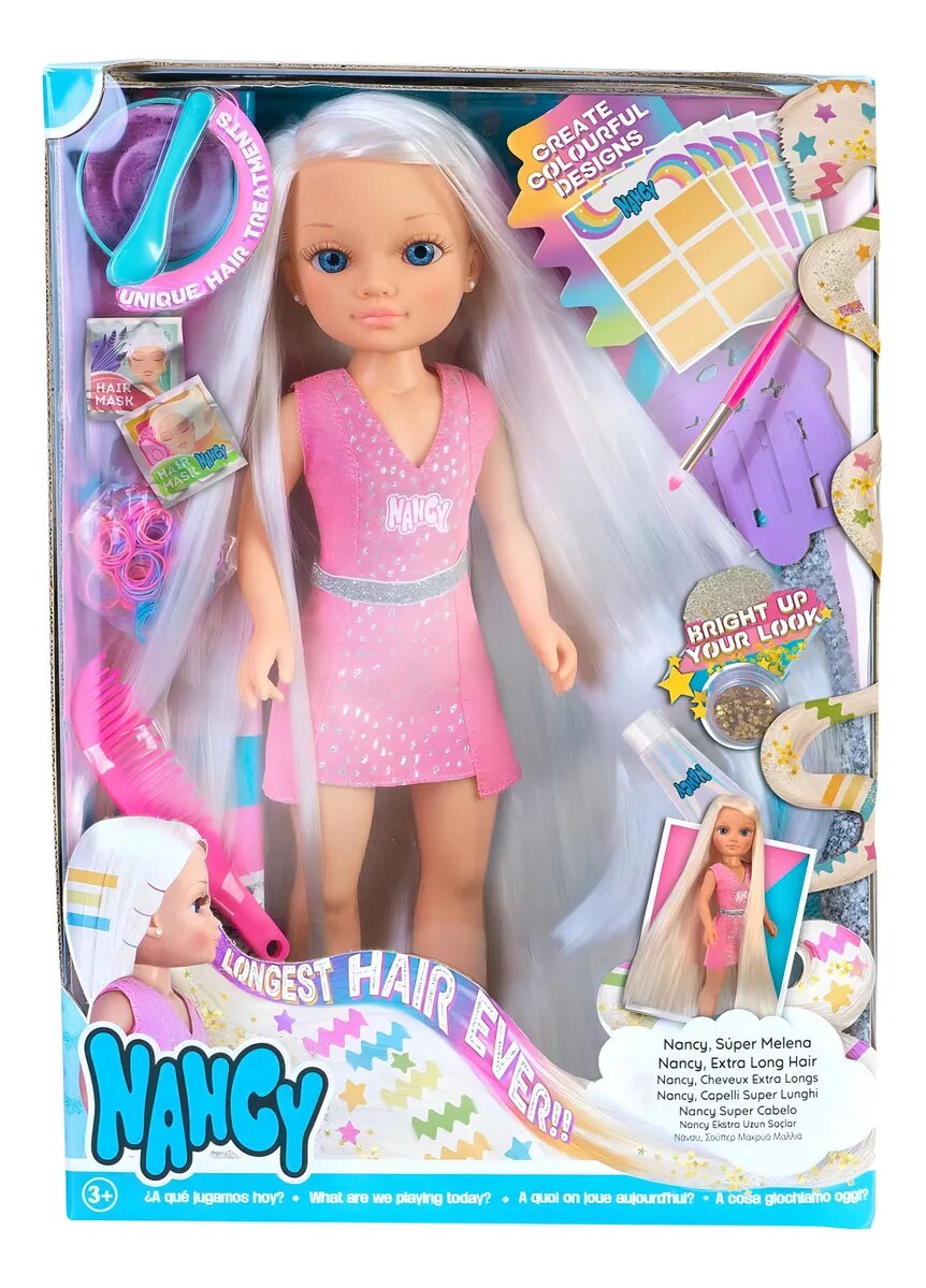 Nancy Super Melena Muñeca 43cm Famosa | Coppel.com