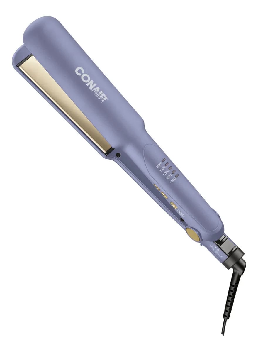 Alaciadora Cabello Digital Doble Cerámica Anti Frizz Conair Color ...