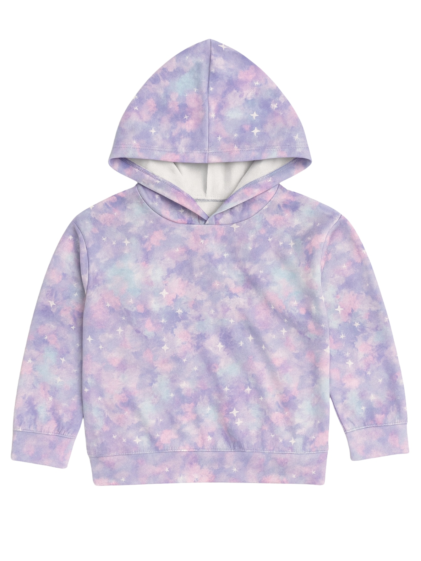 Hoodie Para Niña Zyro Kids Modelo 17501 Lila Galaxia Tela Afelpada ...