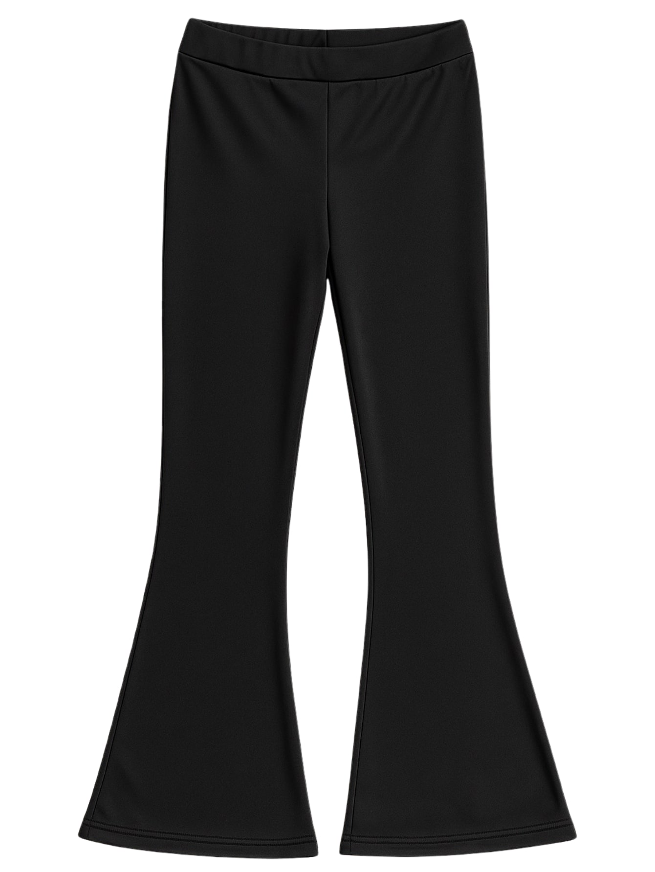 Pantalón Acampanado Para Niña Zyro Kids Modelo 13403 Negro Tela Súper Elástica | Coppel.com