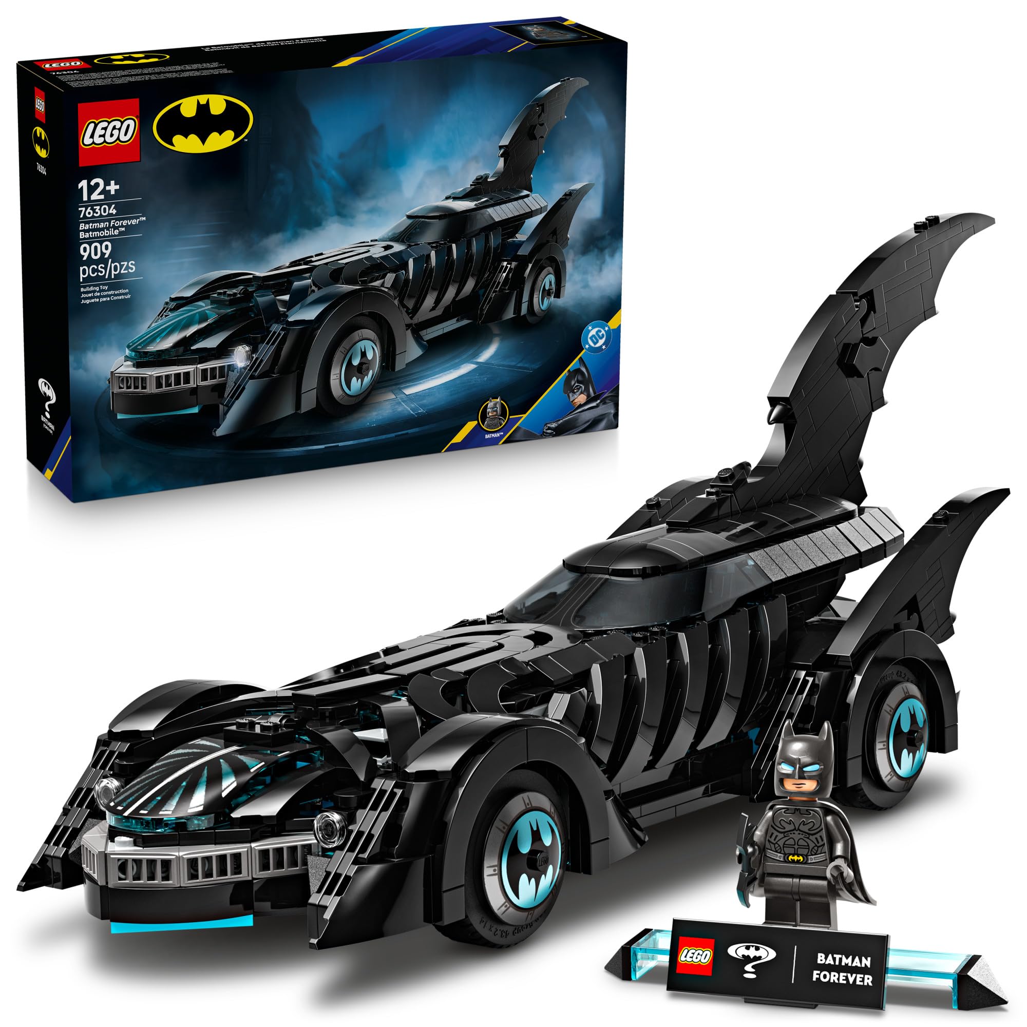 Juguete Lego Dc Batman Batman Forever Batmobile 76304 De 12 Años O Más ...