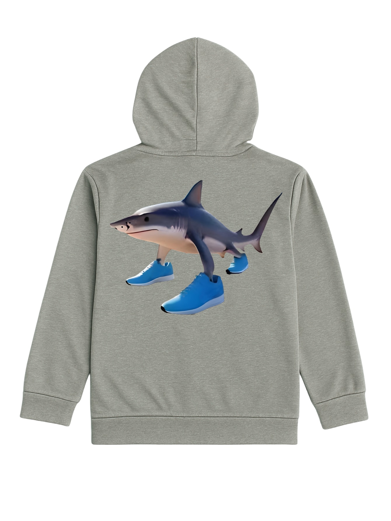 Hoodie Zyro Kids 1203 Gris Tiburón Brainrot Para Niño | Coppel.com