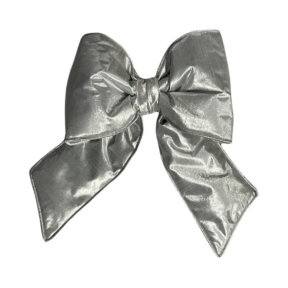 Lazo Navideño Metálico Plateado Vickerman 30 X 38 Cm - Venta ...