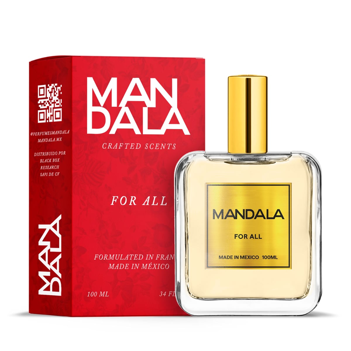 Perfume Mandala Spiced Amber Gold Tabaco 100ml | Coppel.com