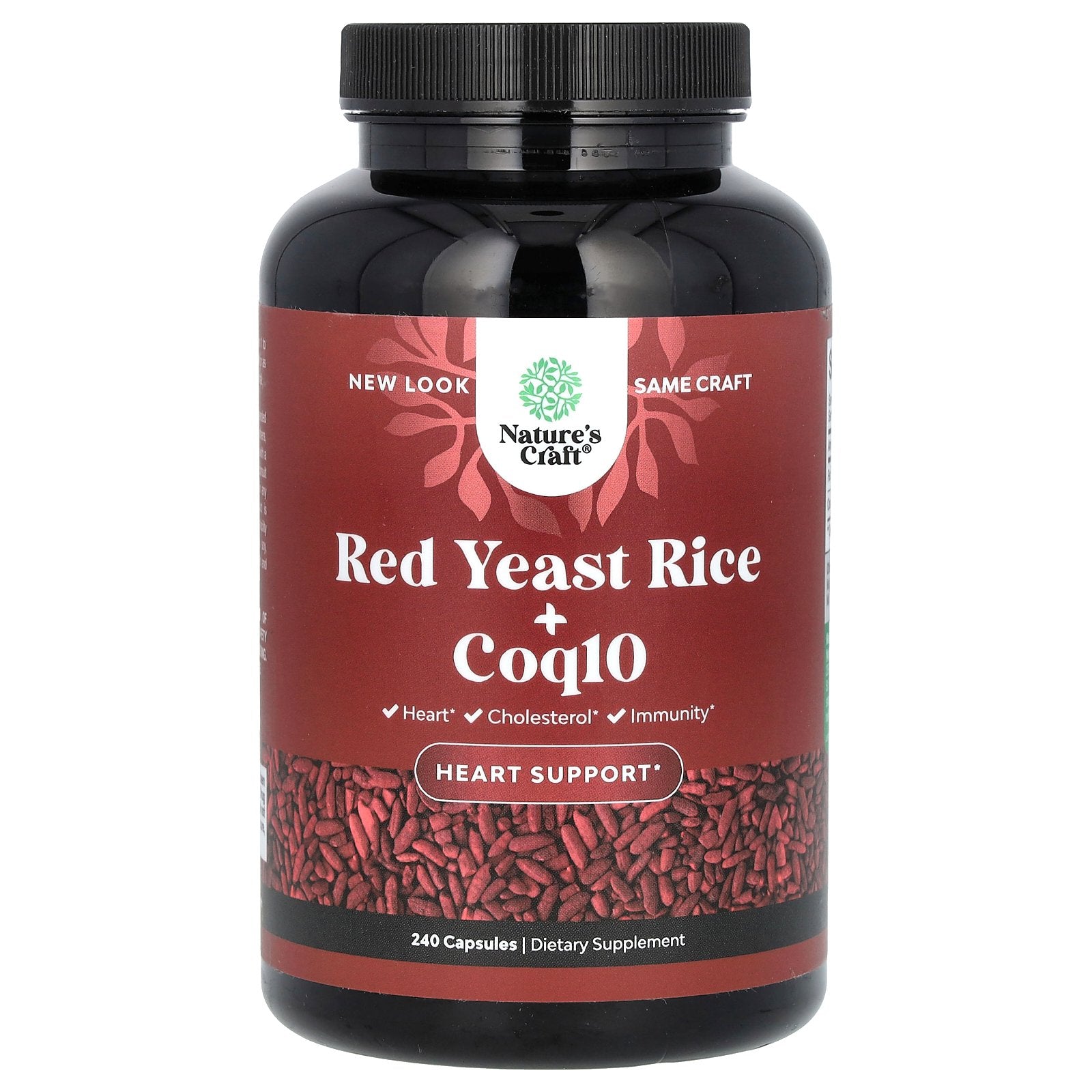 Suplemento Nature's Craft De Arroz De Levadura Roja Con Coq10 240 ...