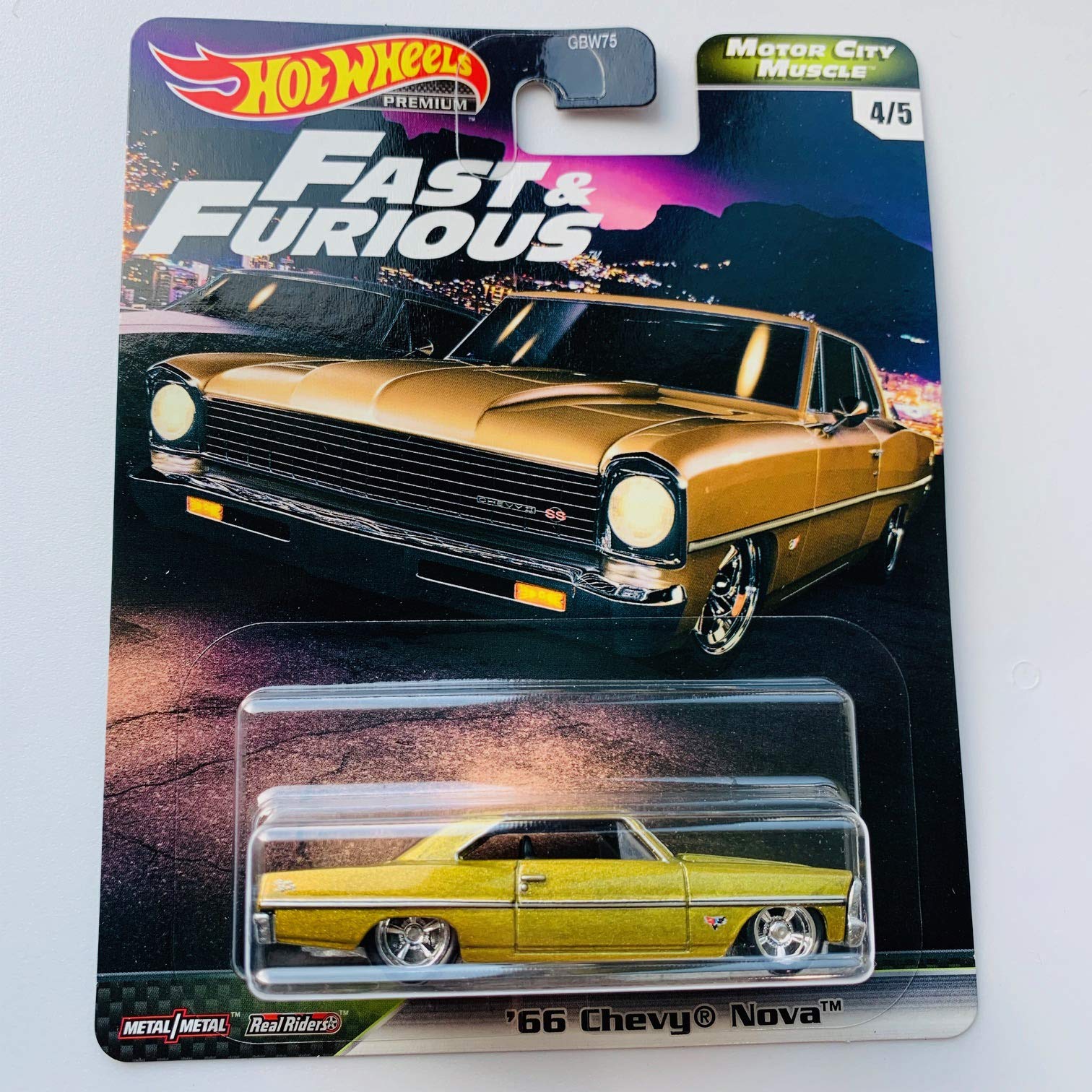 Auto Fundido Hot Wheels Premium 2020 Motor City Muscle F&f - Venta ...