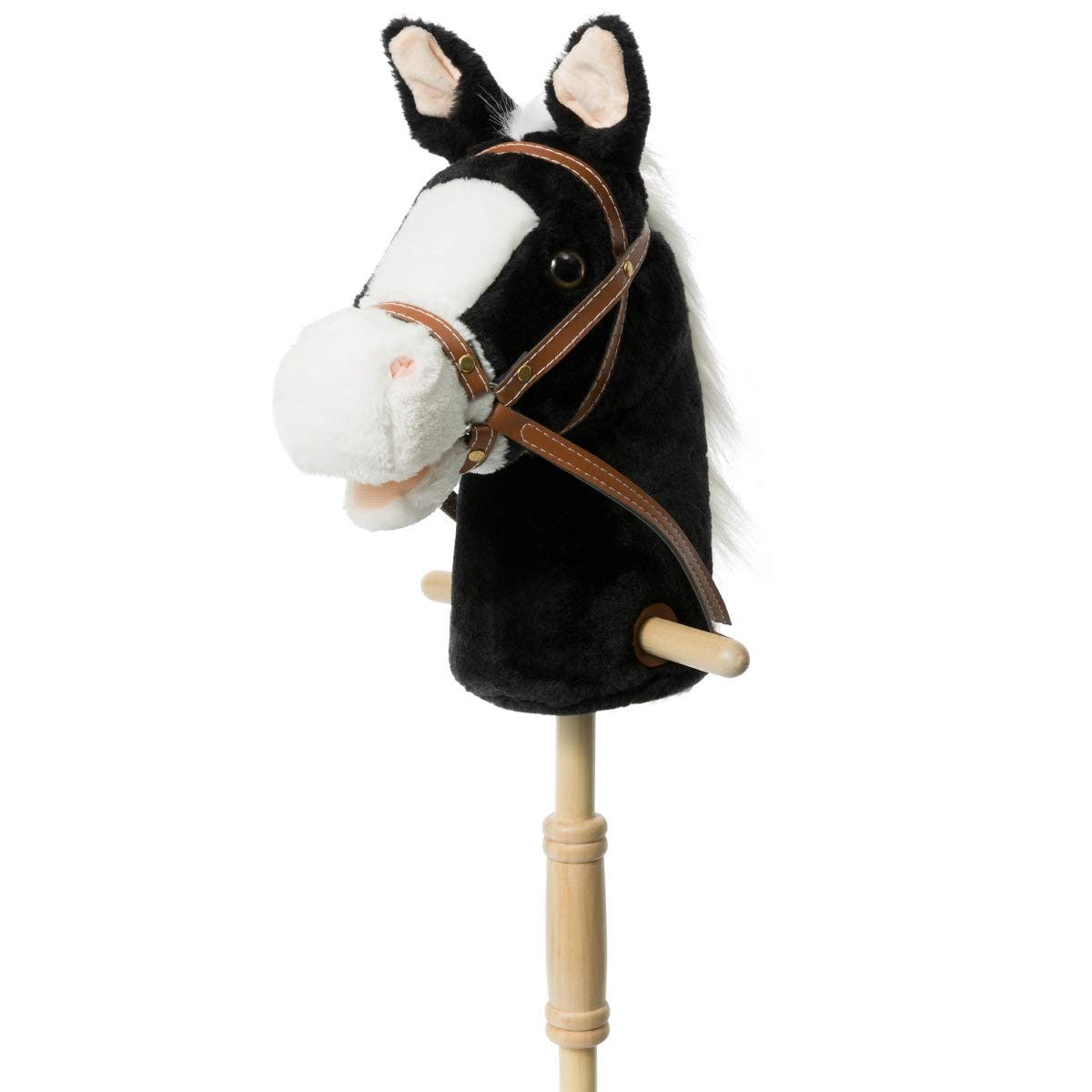 Caballo De Peluche Hollyhome Outdoor Con Ruedas De Madera De 36 Cm ...