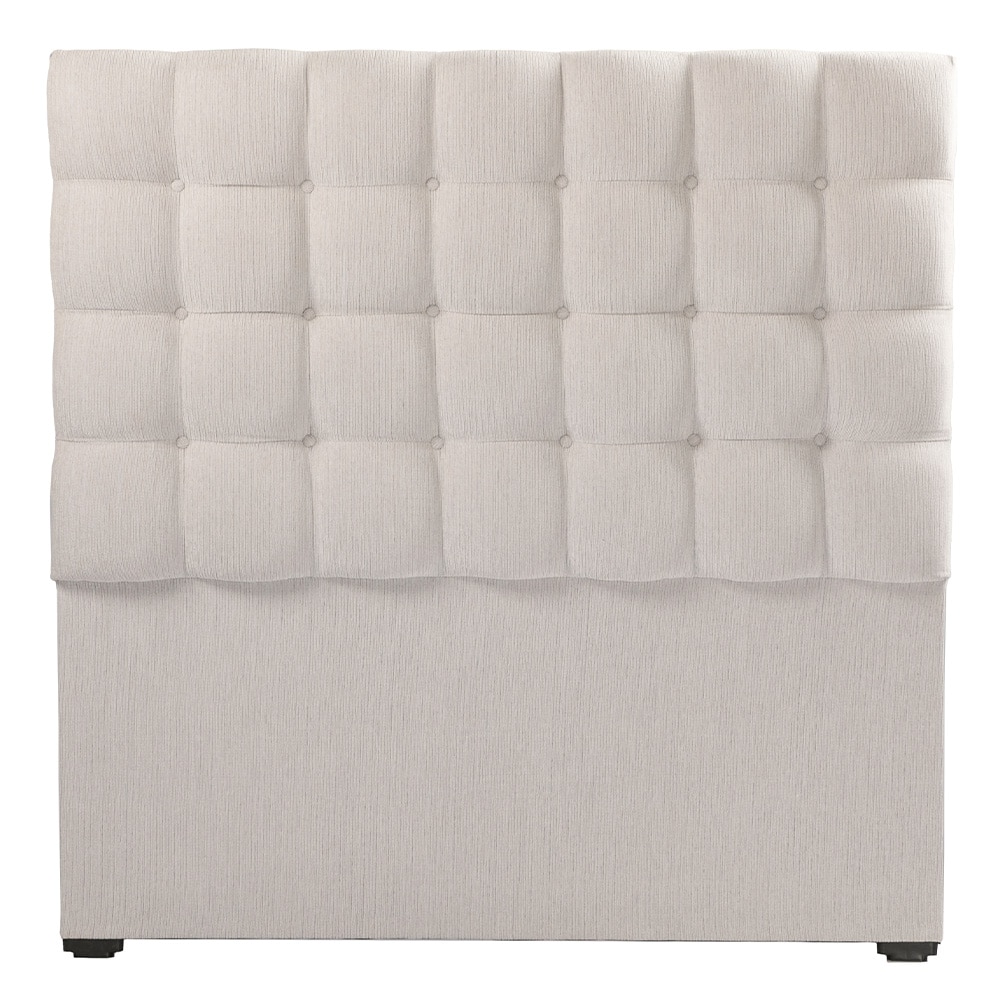 Cabecera Trinity Slip Color Crema Matrimonial | Coppel.com