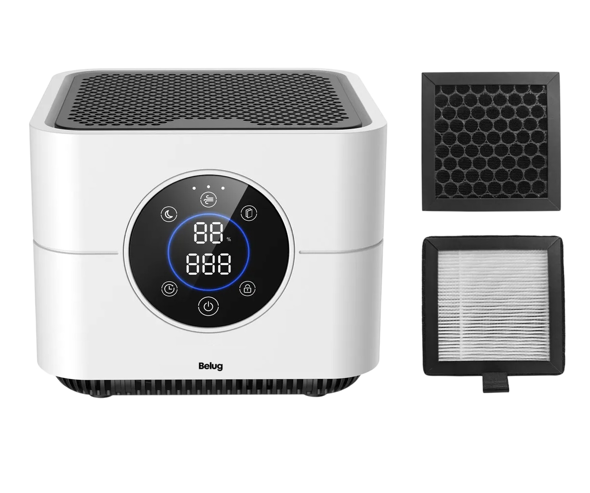 Purificador De Aire Belug Portátil Blanco | Coppel.com