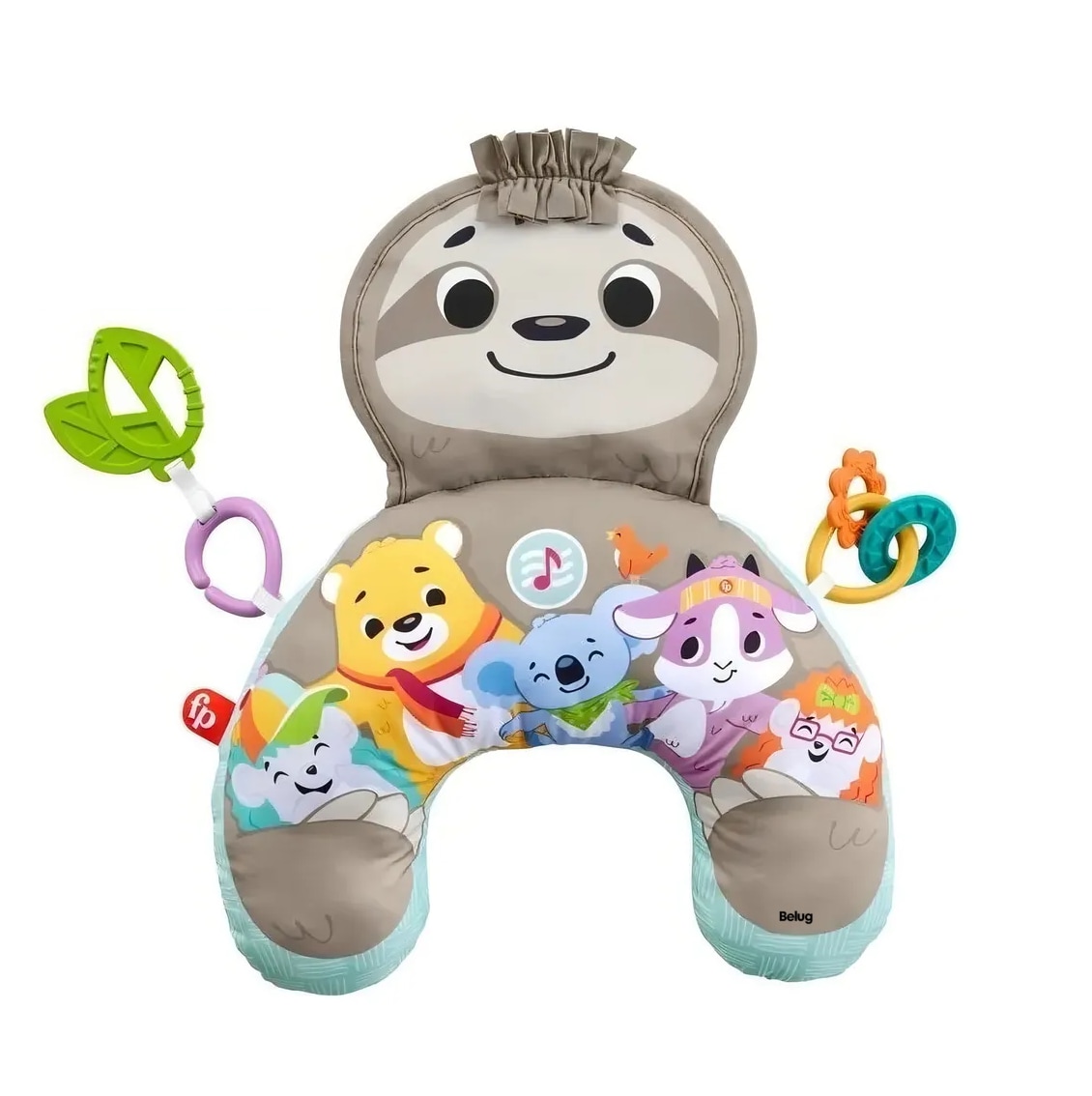 Juguete Belug Cojín De Actividades Para Bebe Café | Coppel.com