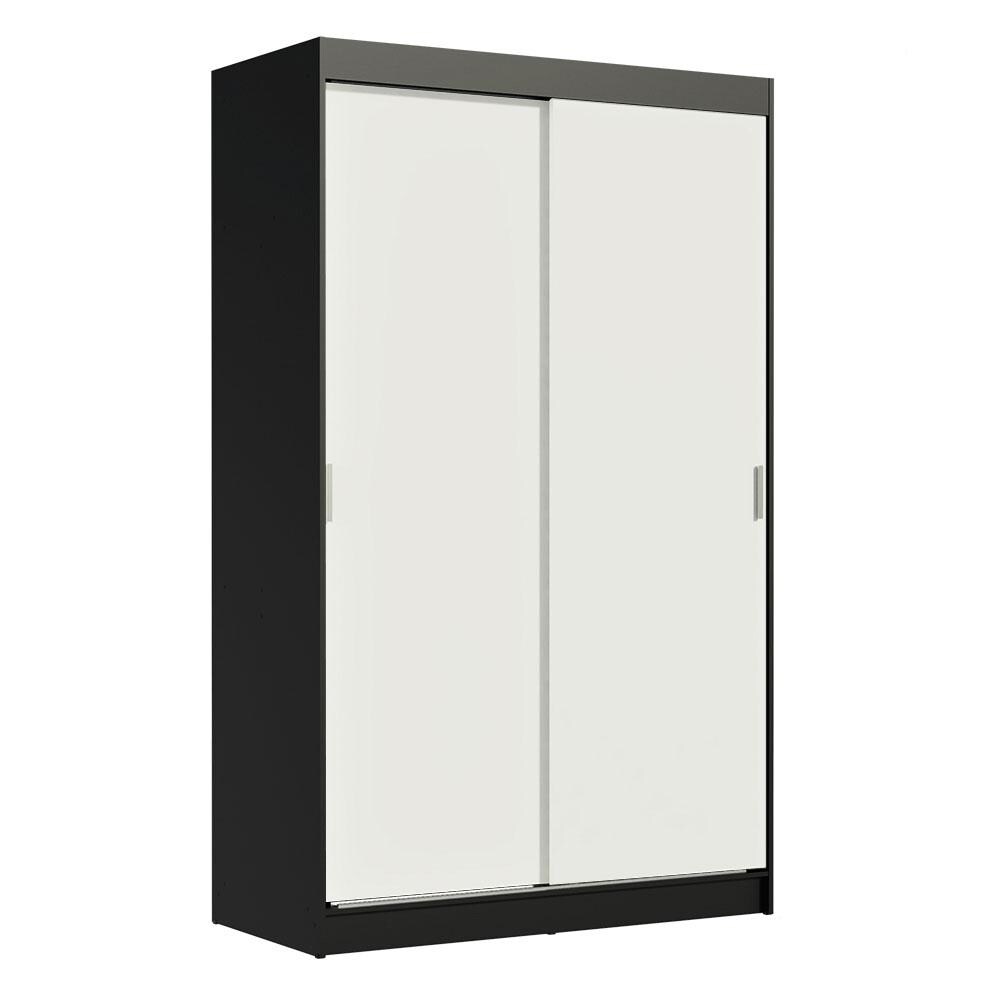 Ropero Closet Madesa Tokio 2 Puertas 2 Cajones Negro/blanco | Coppel.com