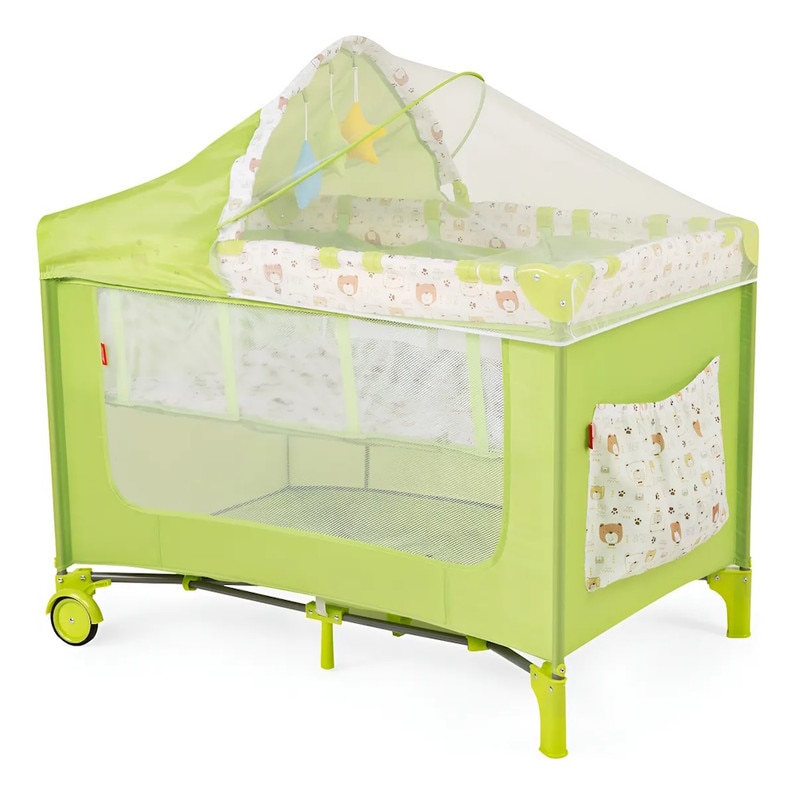 Cuna Corral Plegable Con Cambiador Y Dos Niveles D Bebe | Coppel.com