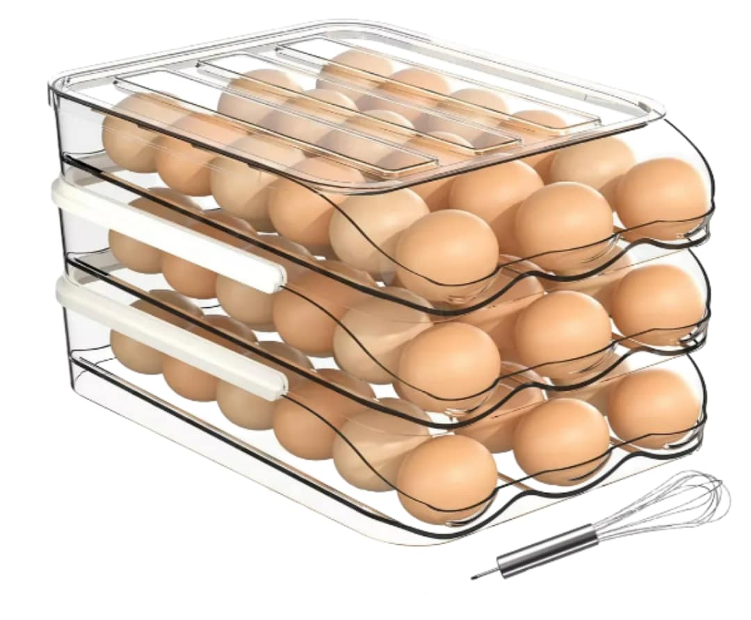Organizador De Huevos Xtellar 3 Pisos Rodante Con Accesorios ...