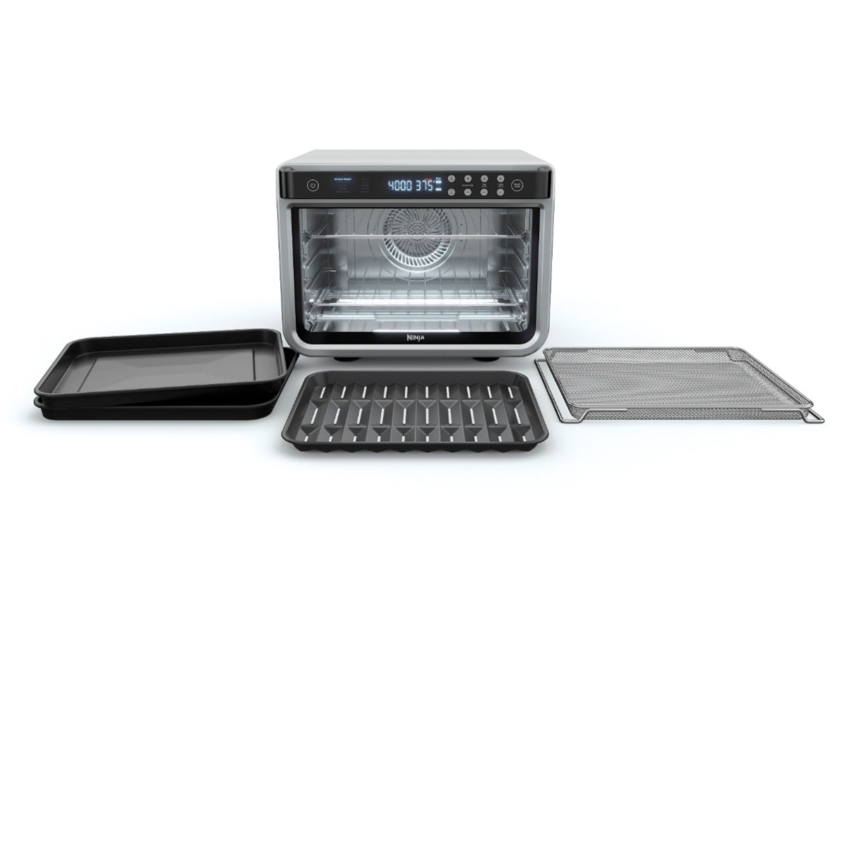 Horno Freir Ninja Foodi 10 En 1 Pro Air Digital 1800V DT201 | Coppel.com